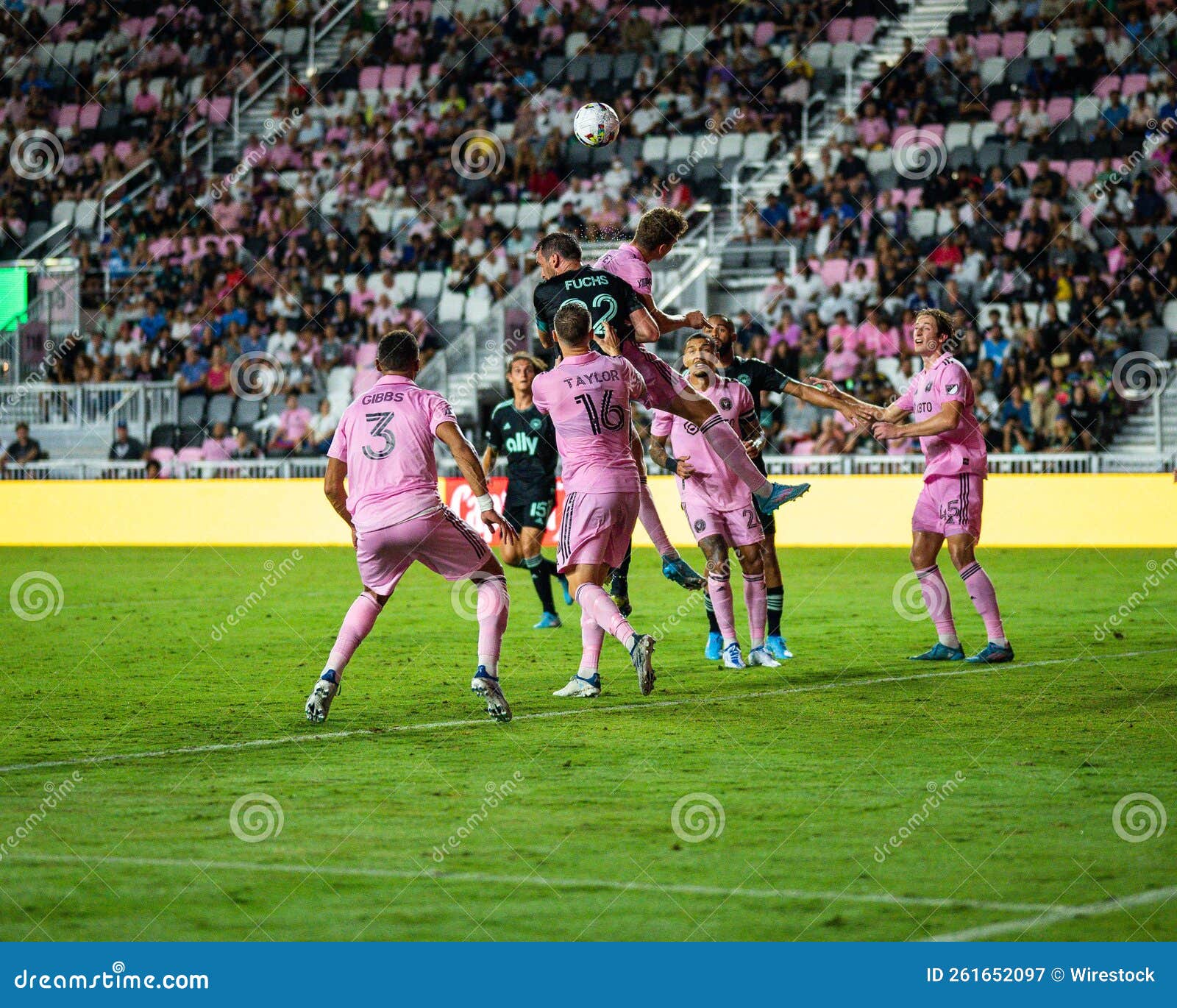 Inter Miami CF Vs New York City FC - Orlando Florida USA Editorial ...