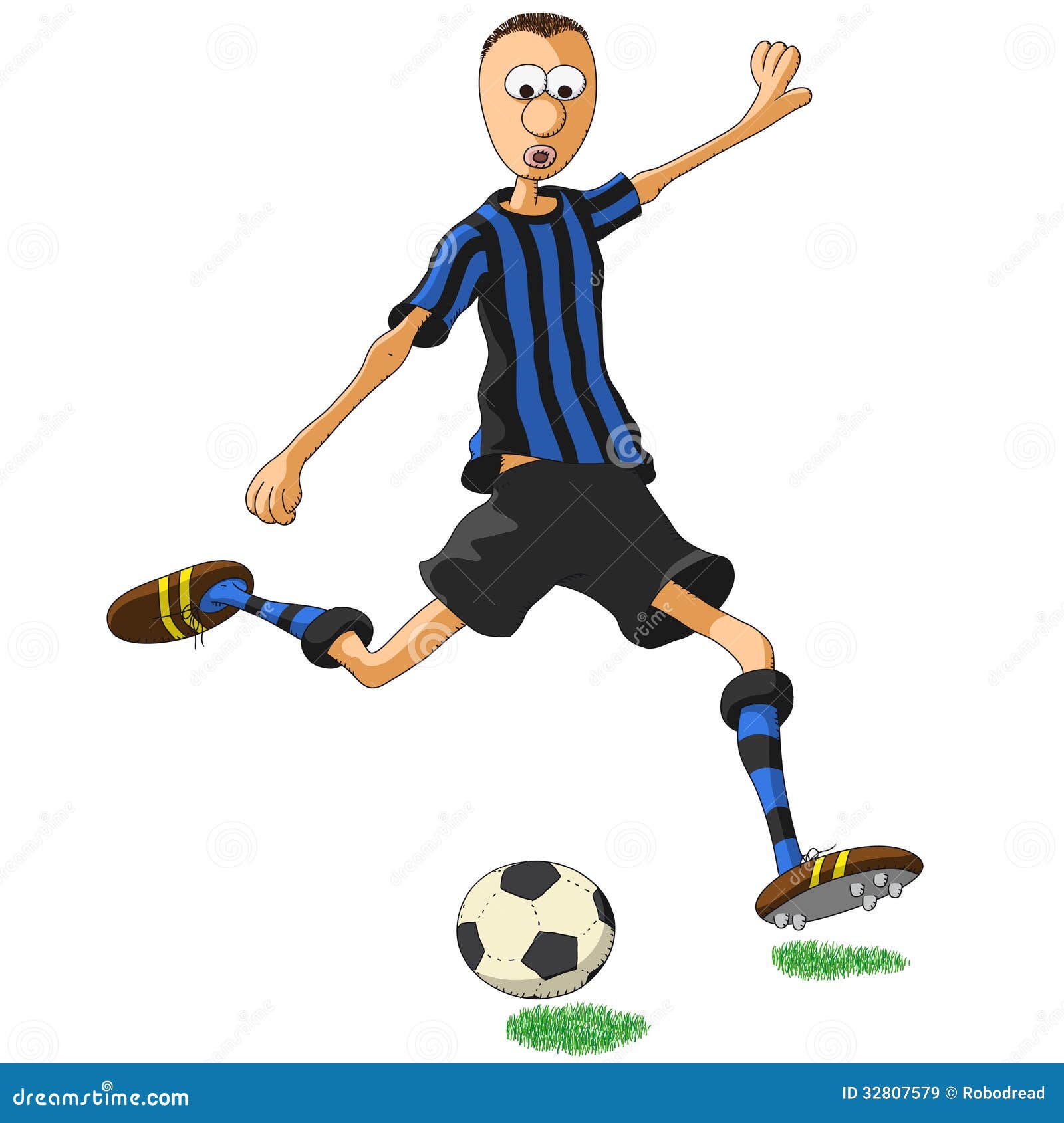 Inter Milan soccer player stock vector. Illustration of game - 32807579
