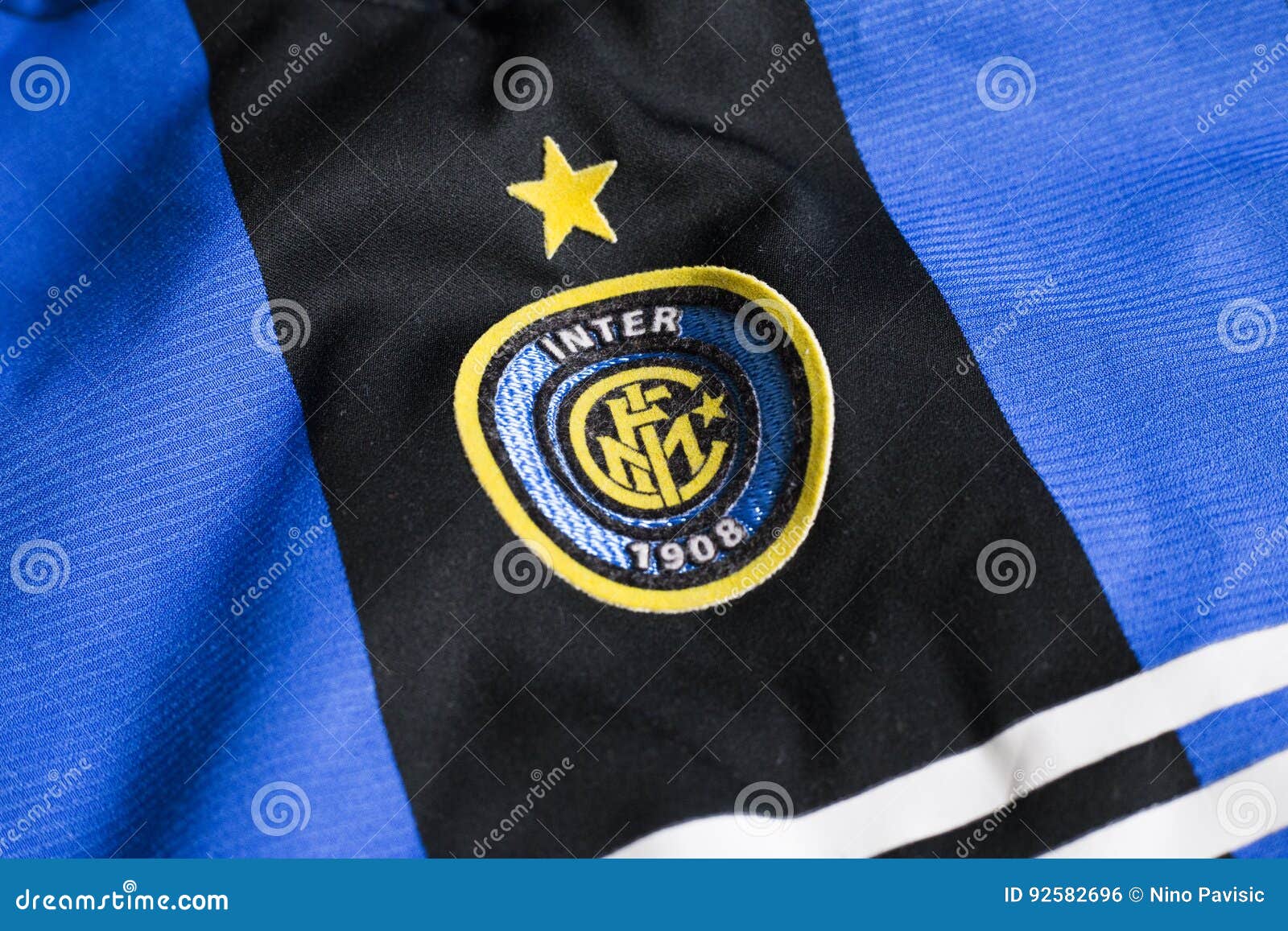Inter editorial photo. Image of football, sport, sign - 92582696