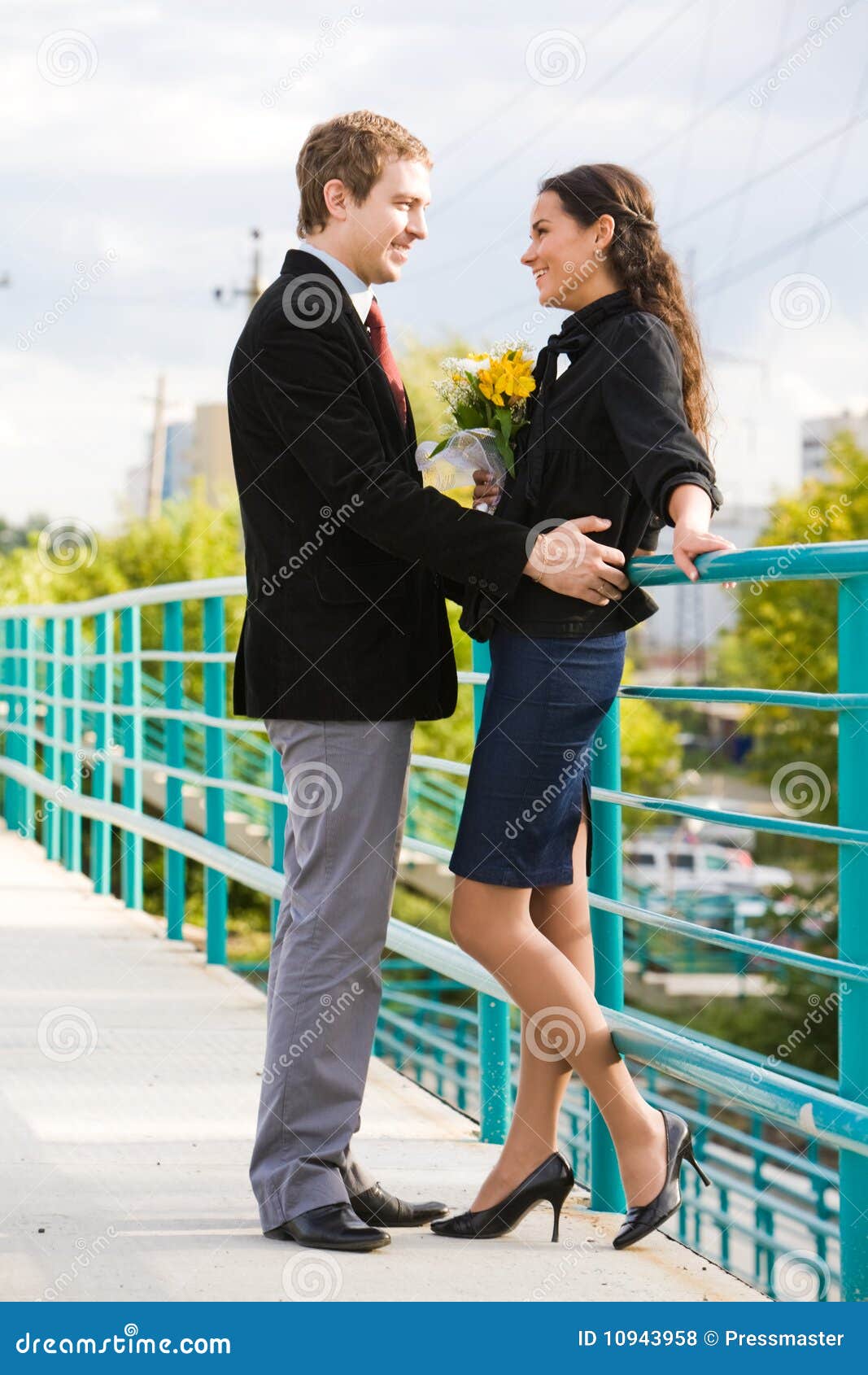 Interacting couple stock photo. Image of girl, affection - 10943958