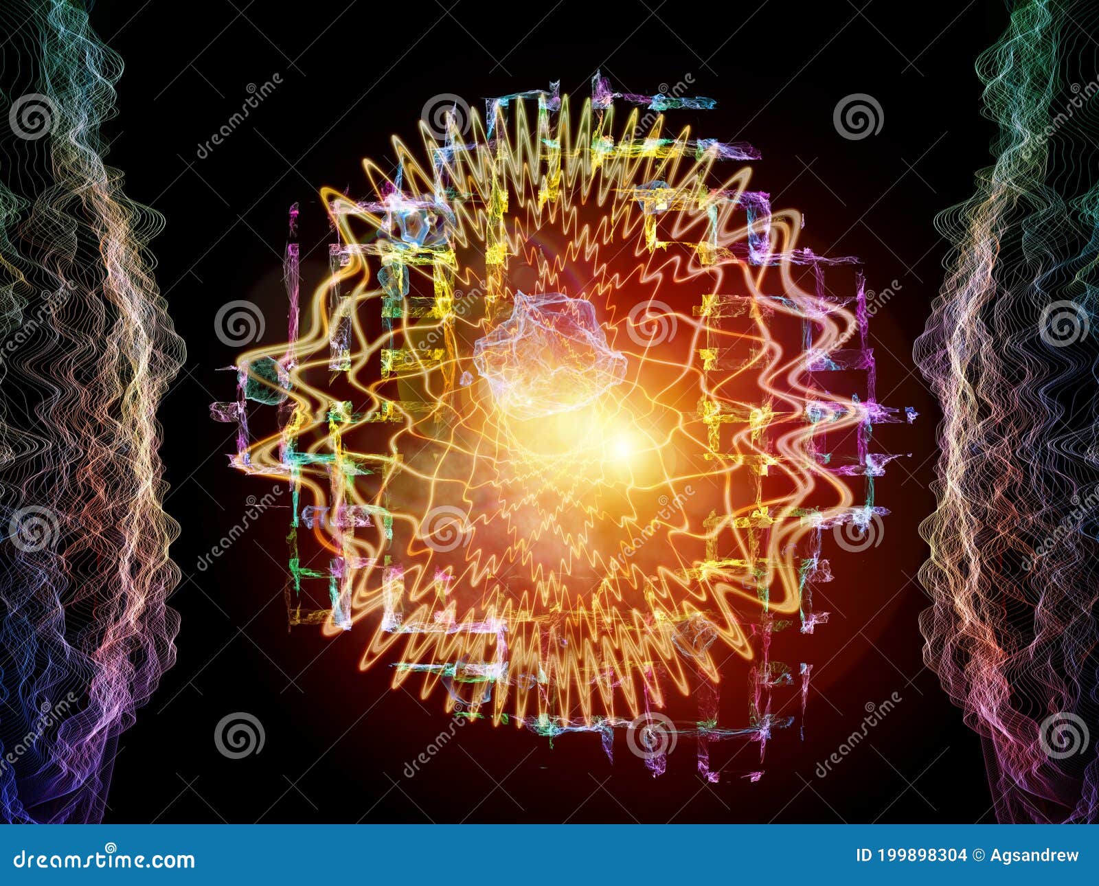 Random Waveforms Stock Illustrations – 18 Random Waveforms Stock ...