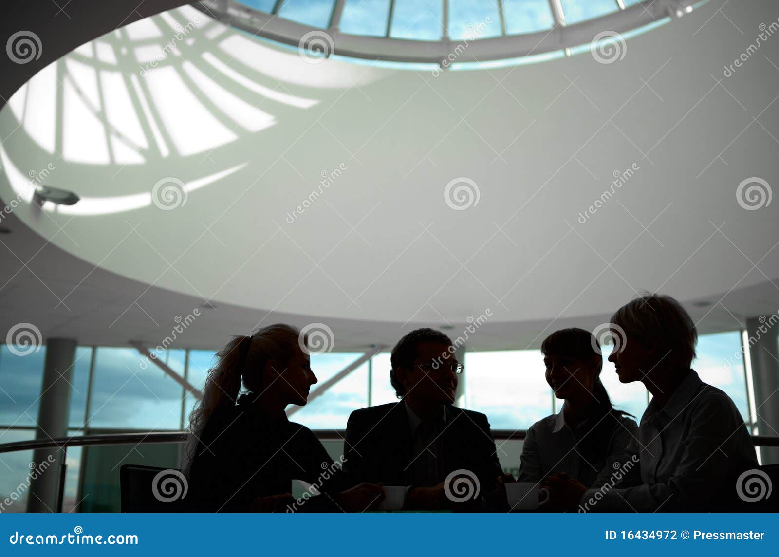 Interaction stock photo. Image of executive, outline - 16434972