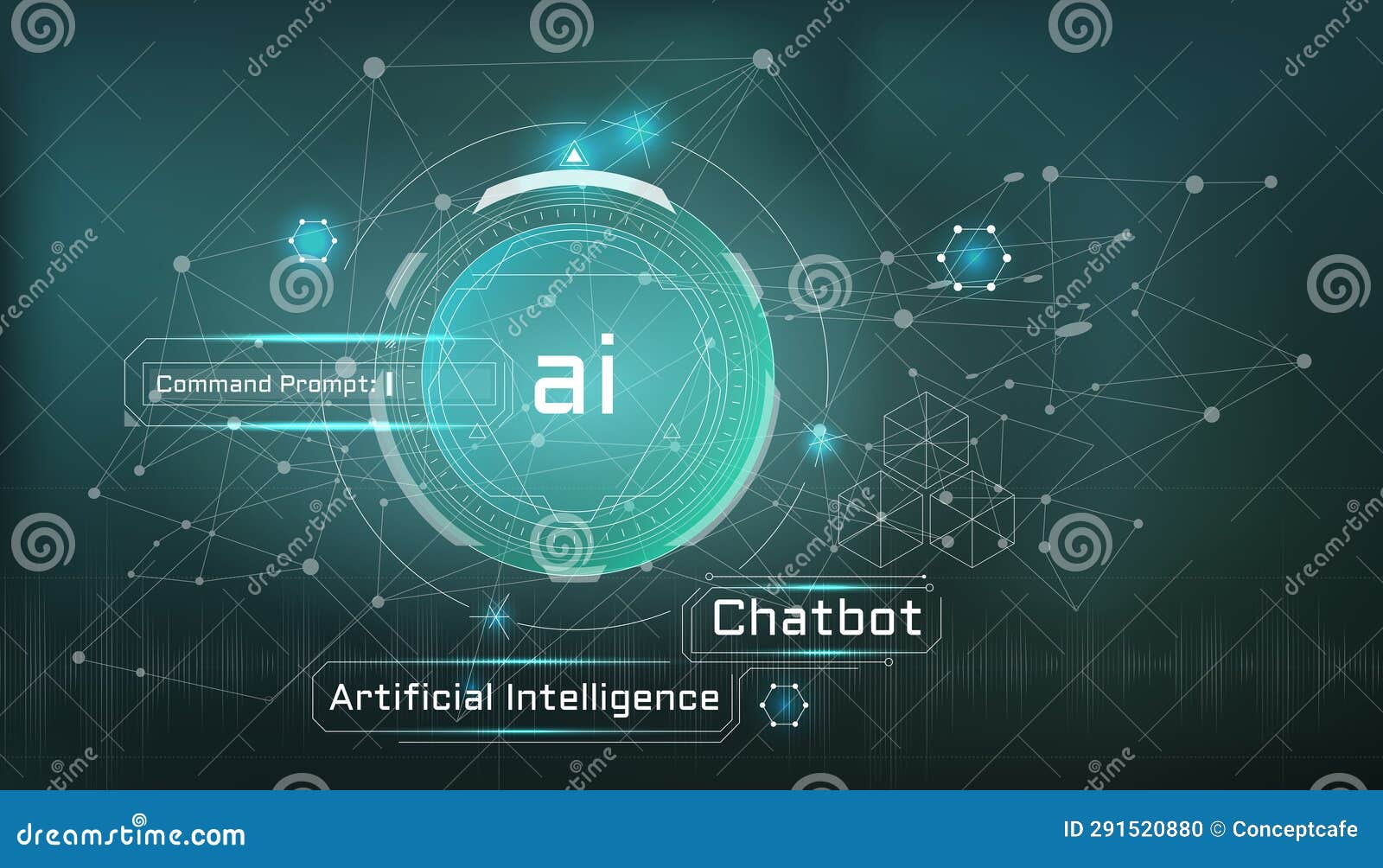 Vector Infographics about Artificial Intelligence and Chatbot. Stock ...