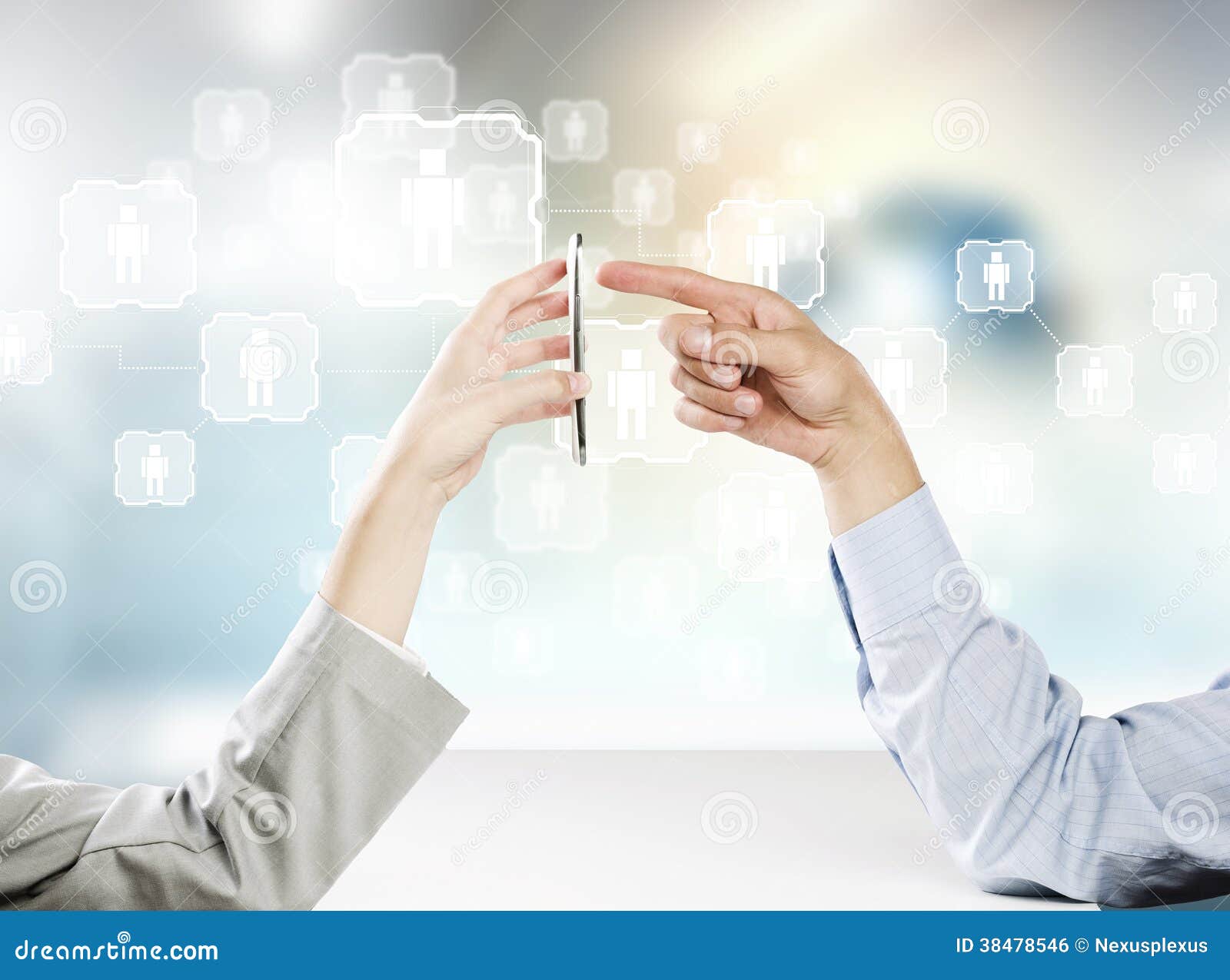 Interaction concept stock photo. Image of multimedia - 38478546