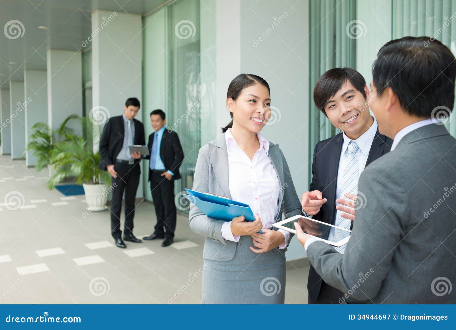 Interaction stock image. Image of holding, discussing - 34944697