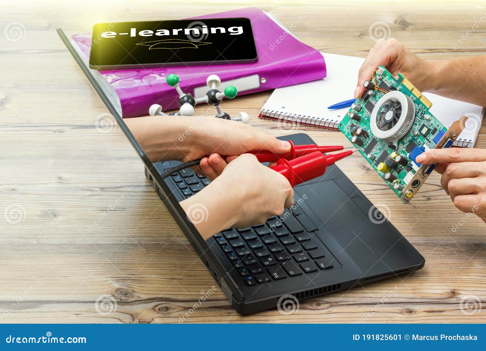 Interactive Online Learning in the Field of Electronics Stock Image ...