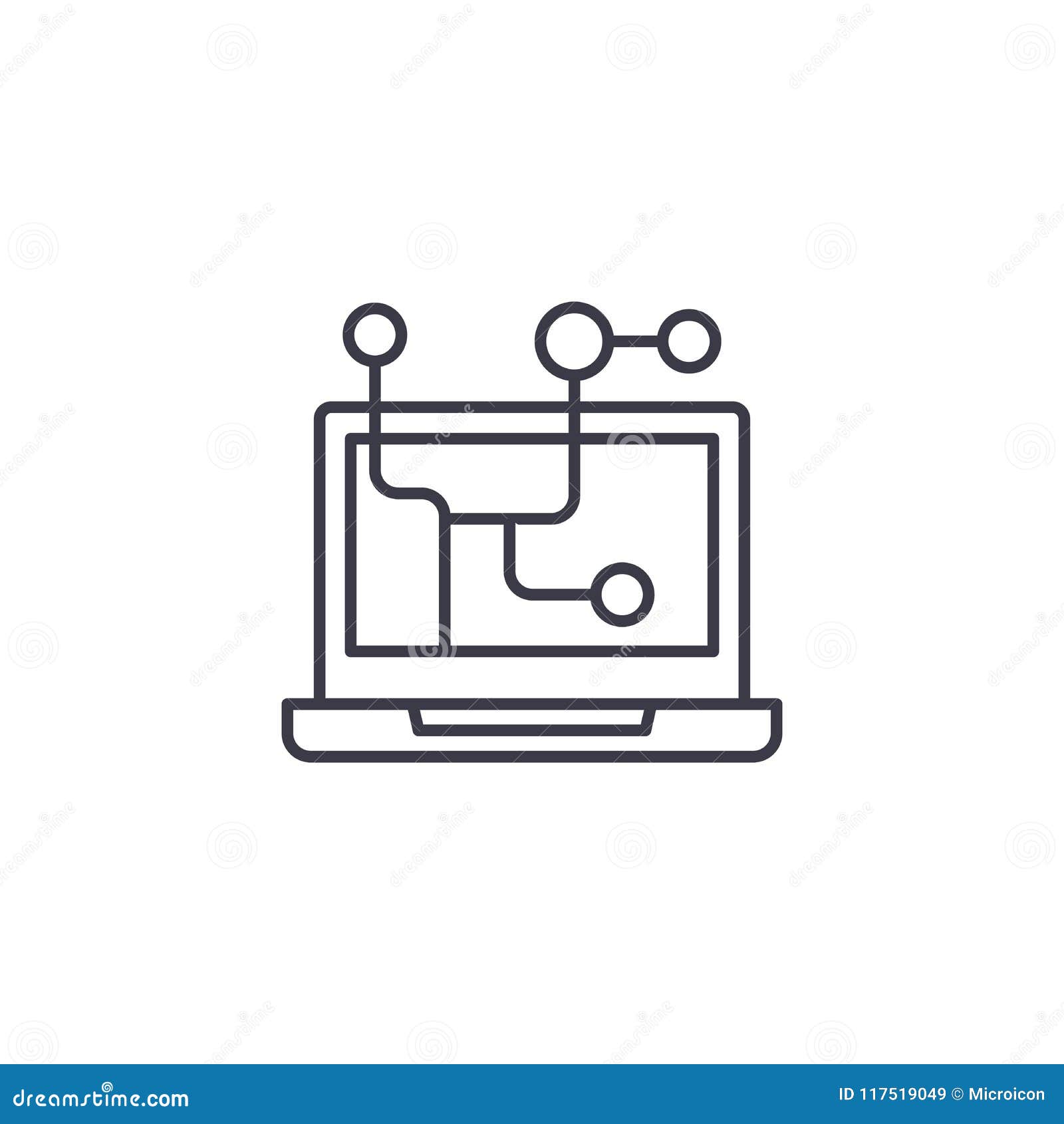 Interactions Chain Linear Icon Concept. Interactions Chain Line Vector ... Interactions Chain Linear Icon Concept. Interactions Chain Line Vector ...