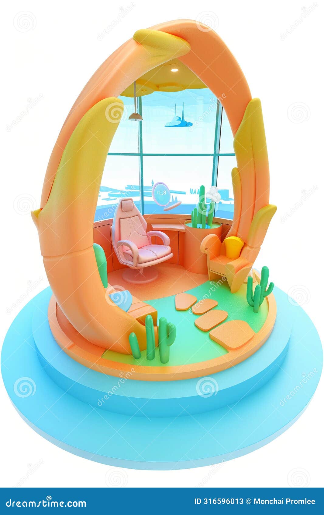 Interactive Adaptive Learning Center in a Corporate Office, Equipped ...