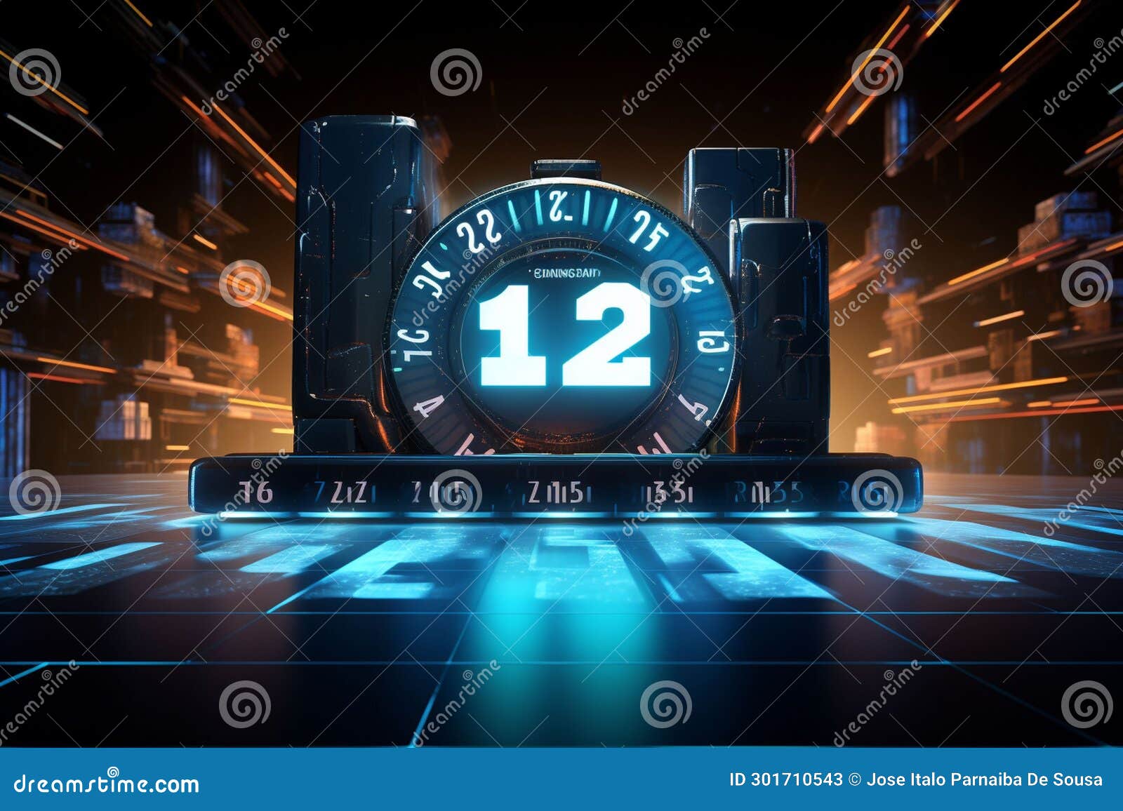 Interactive Black Friday Countdown Clock for Stock Illustration ...