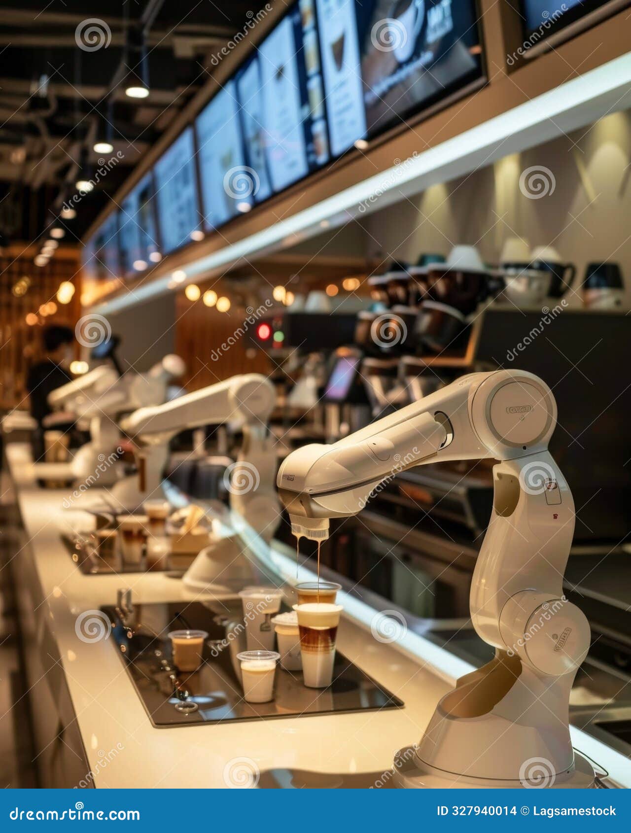 Evolution Cafe Vector Illustration | CartoonDealer.com #12860126