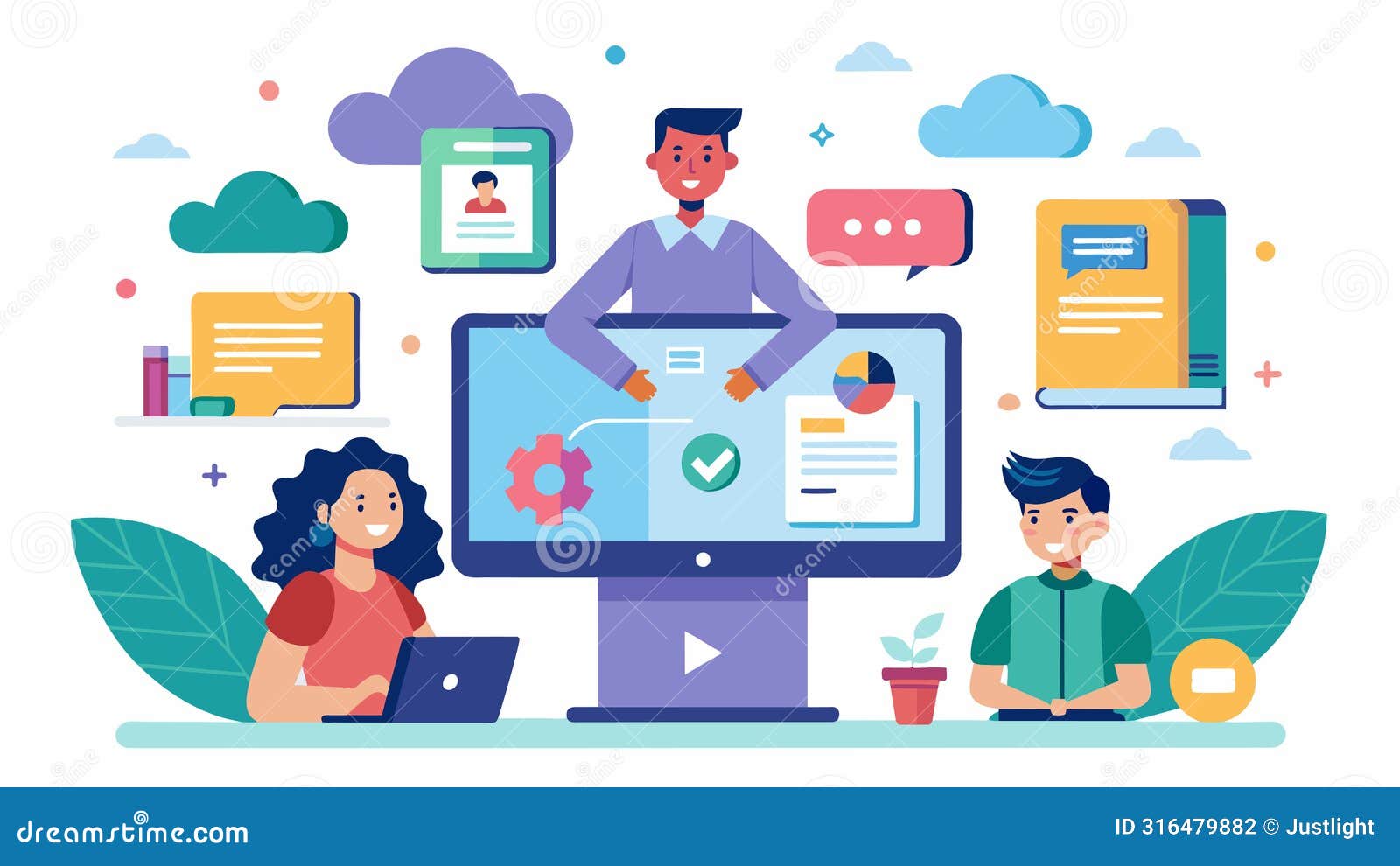 An Interactive Digital Learning Platform Offering Interactive and ...