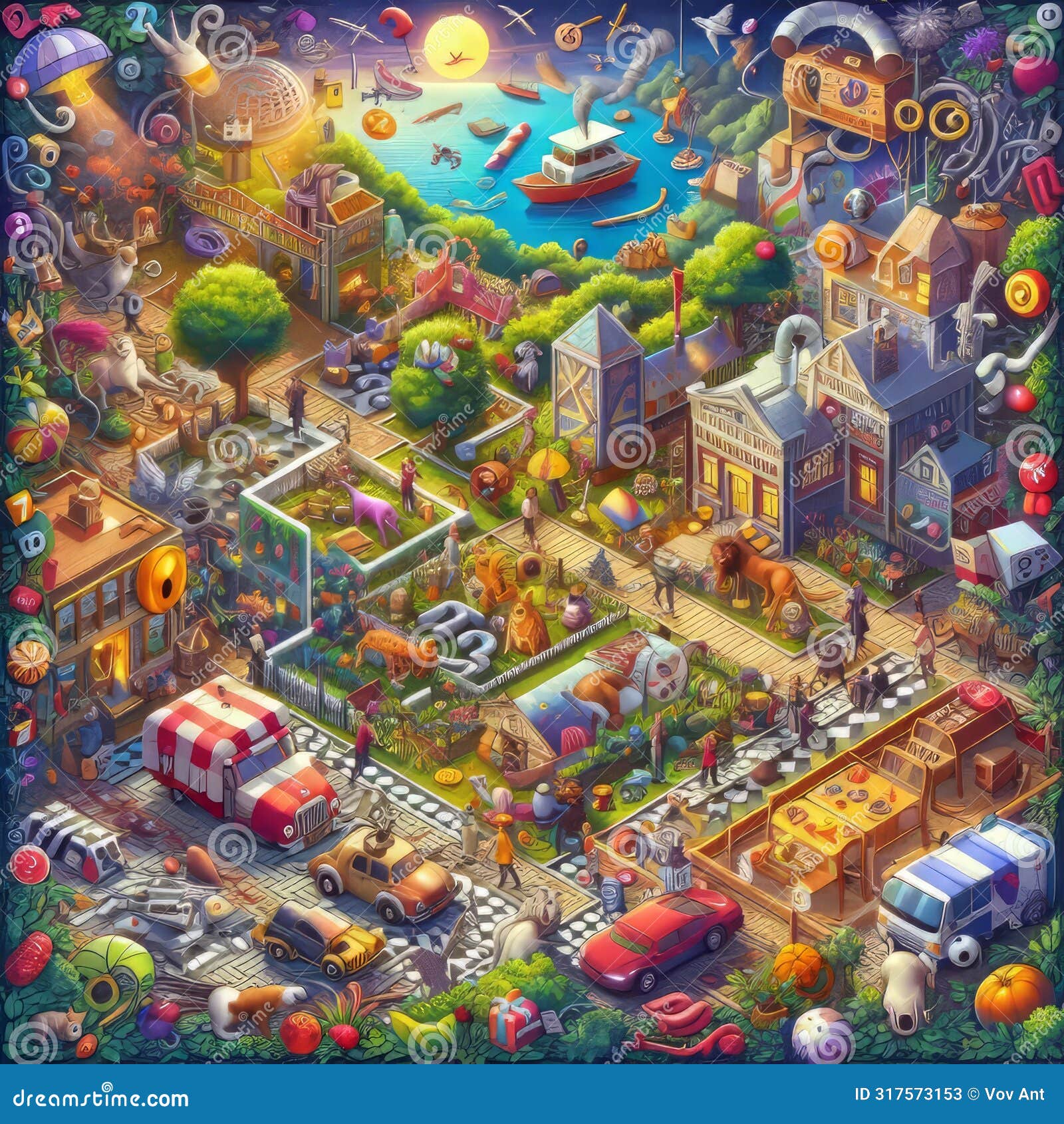 Interactive and Engaging Designs with Hidden Objects, Puzzles, Stock ...