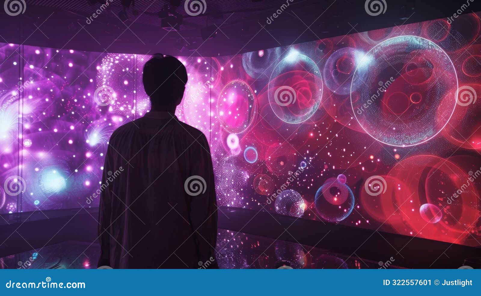 An Interactive Experience Where Users Can Manipulate the Display To ...