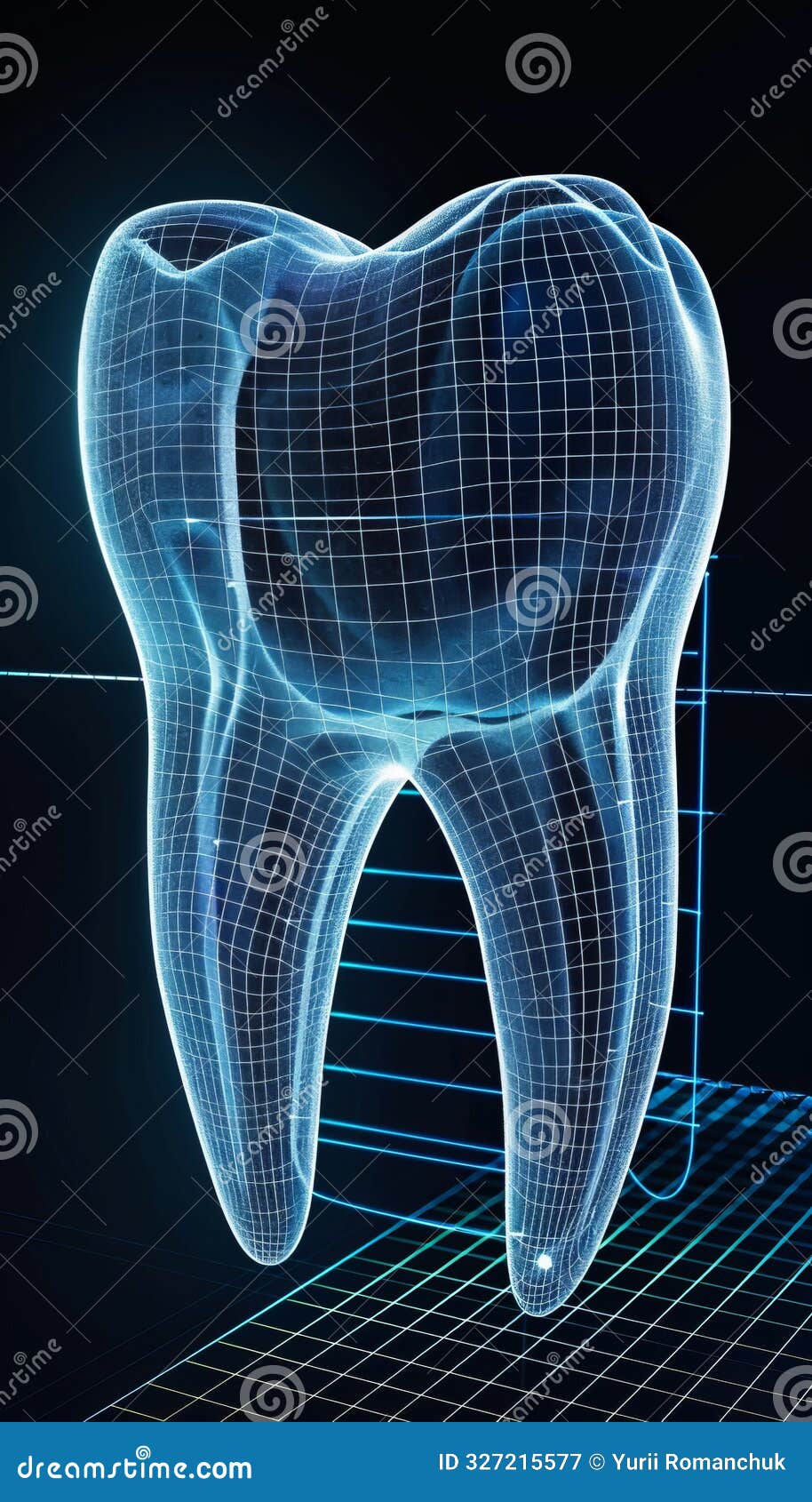 Interactive Grid Overlay on Realistic Tooth Image for Oral Health ...