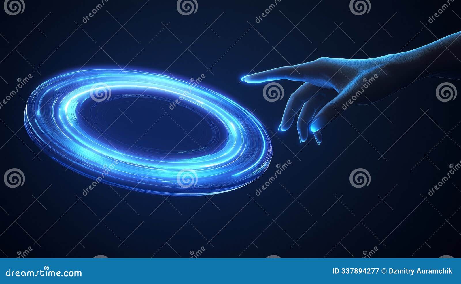 An Interactive Hand-held Digital Hologram Interface Futuristic ...