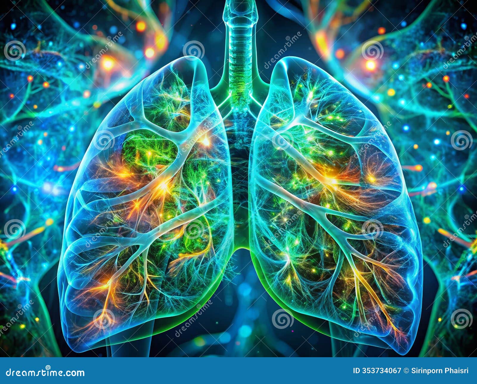 Interactive Holographic Visualization of Human Lungs a Detailed ...