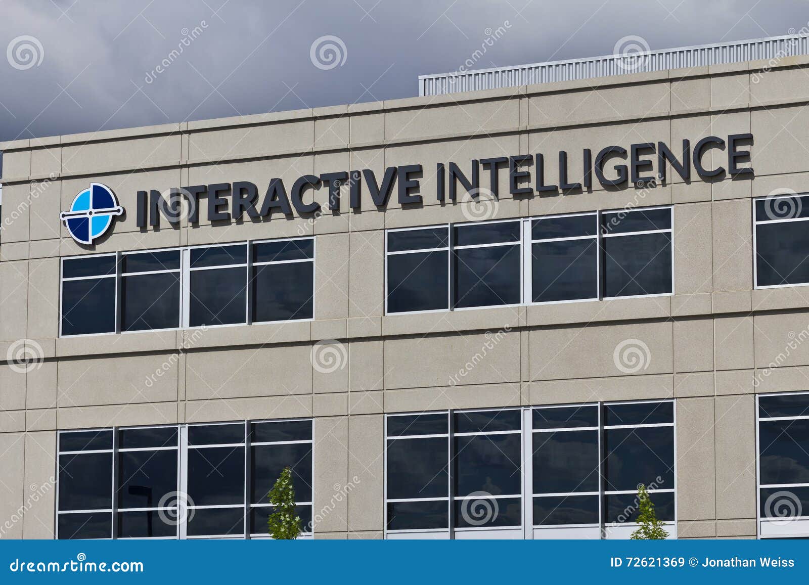 Interactive Intelligence Corporate Headquarters I Editorial Stock Image ...