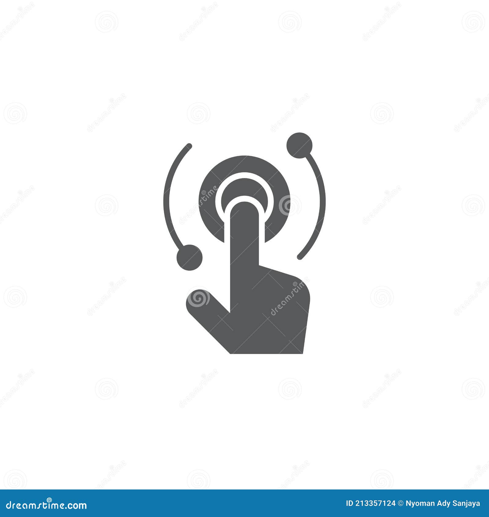 Interactive Interface Solid Icon Vector Illustration Pictogram Isolated ...