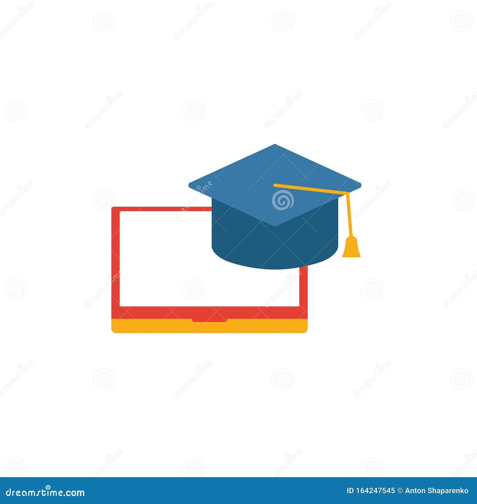 Interactive Learning Environment Icon. Simple Flat Element from Content ...