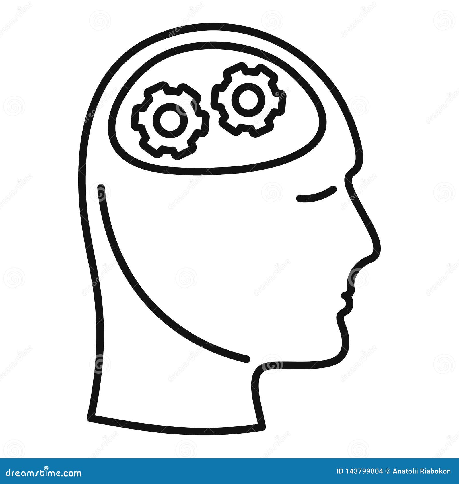 Interactive Learning Icon, Outline Style Stock Vector - Illustration of ...