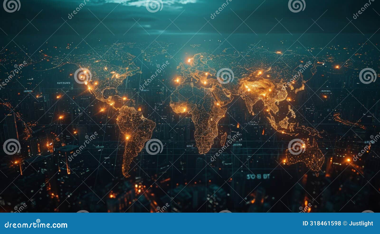 An Interactive Map Projection of the World Shows the Top Countries in ...