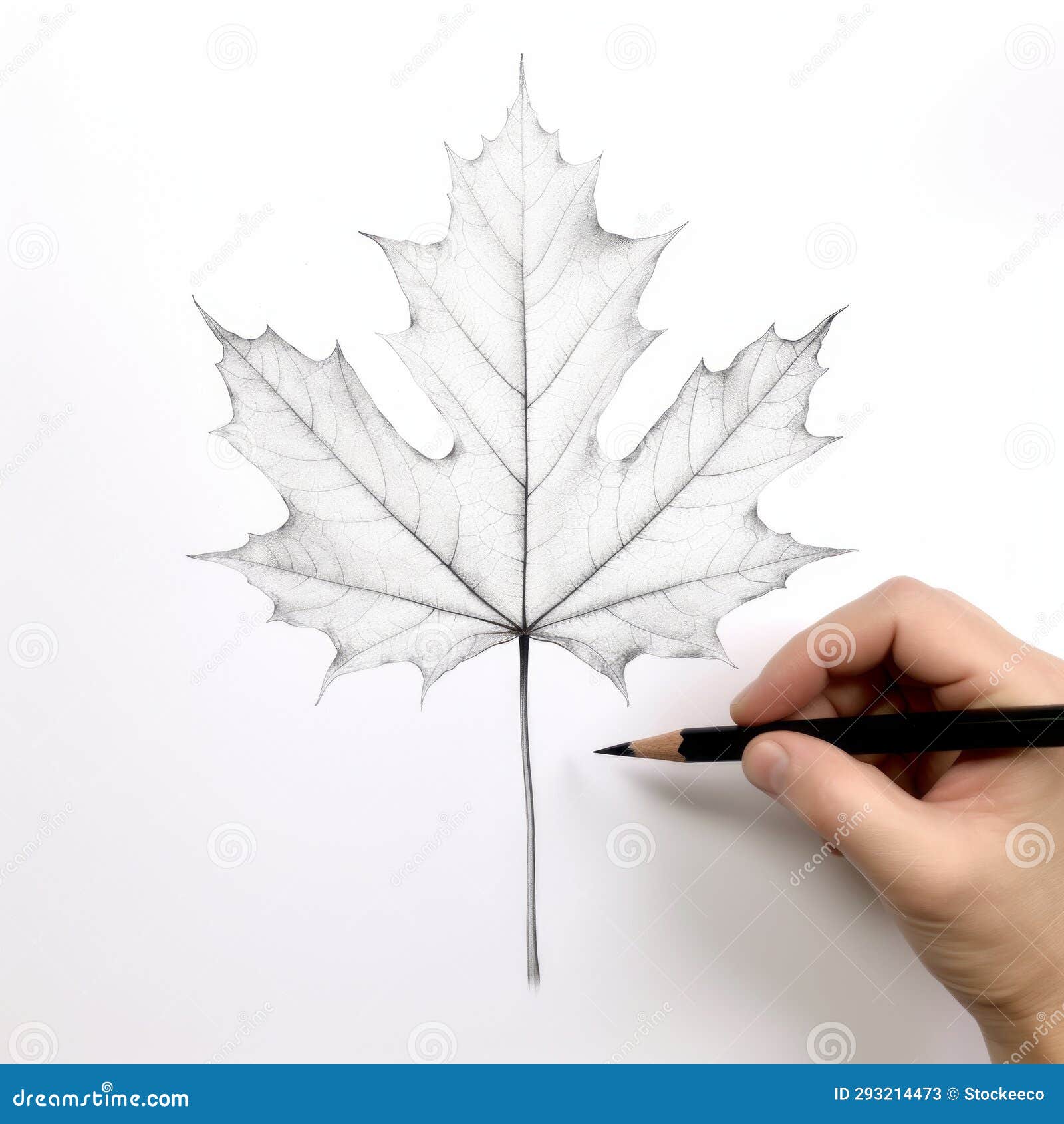 Interactive Maple Leaf Drawing: Accurate, Detailed, and Minimalistic ...