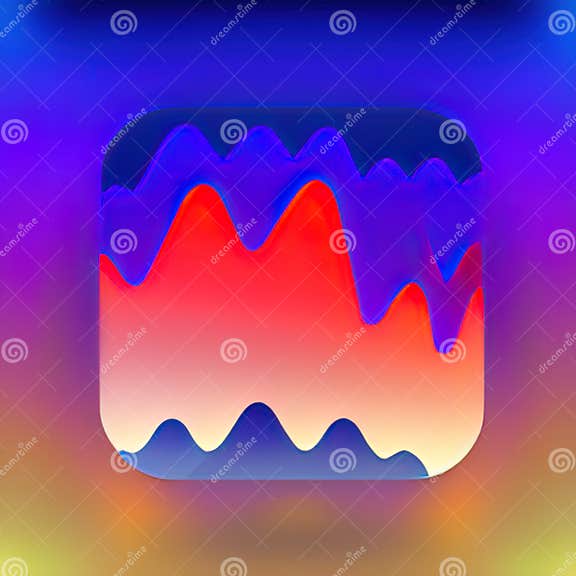 Interactive Story Software App Icon. Generative AI. Stock Photo - Image ...