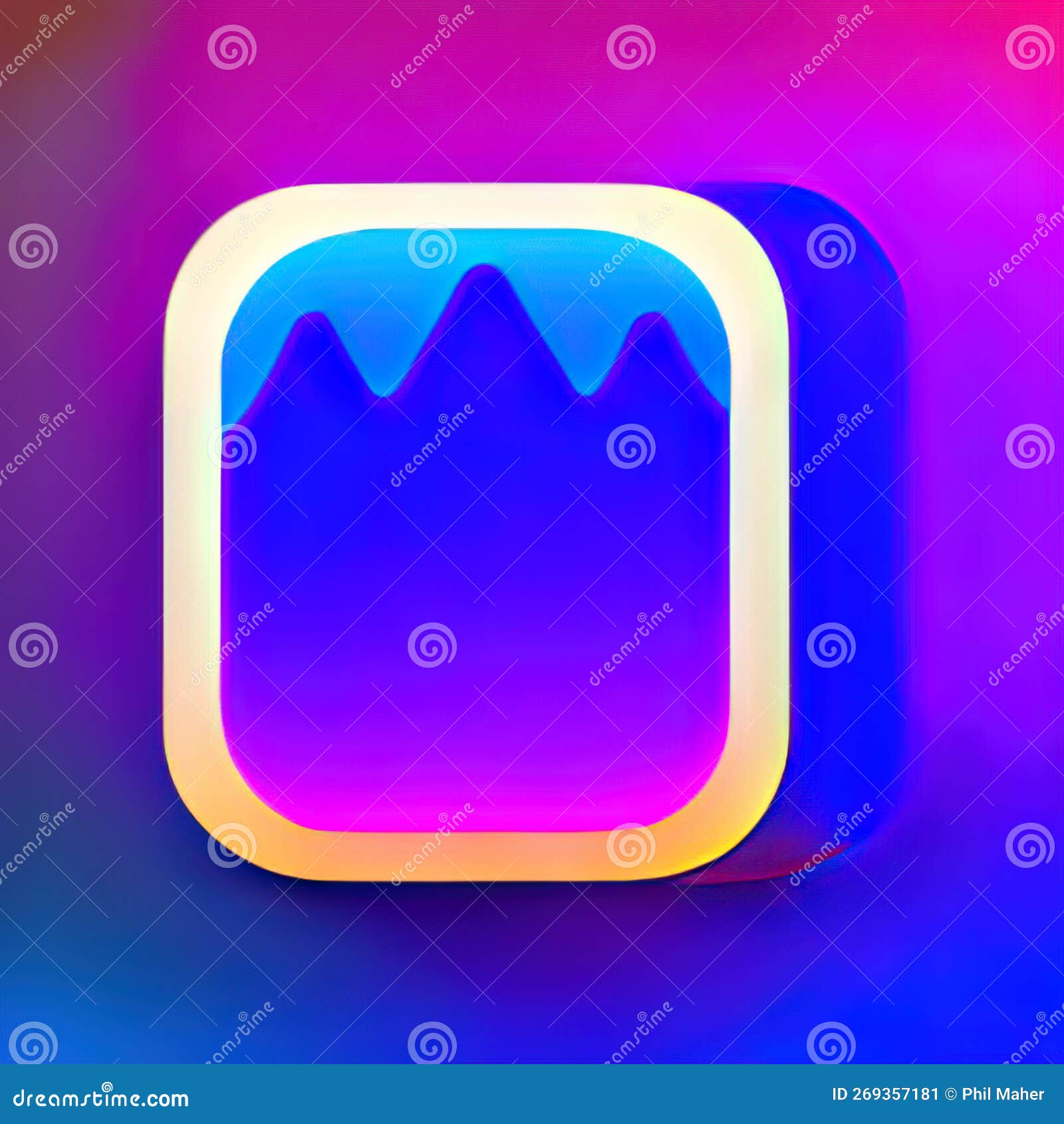 Interactive Story Software App Style Icon. Generative AI. Stock ...