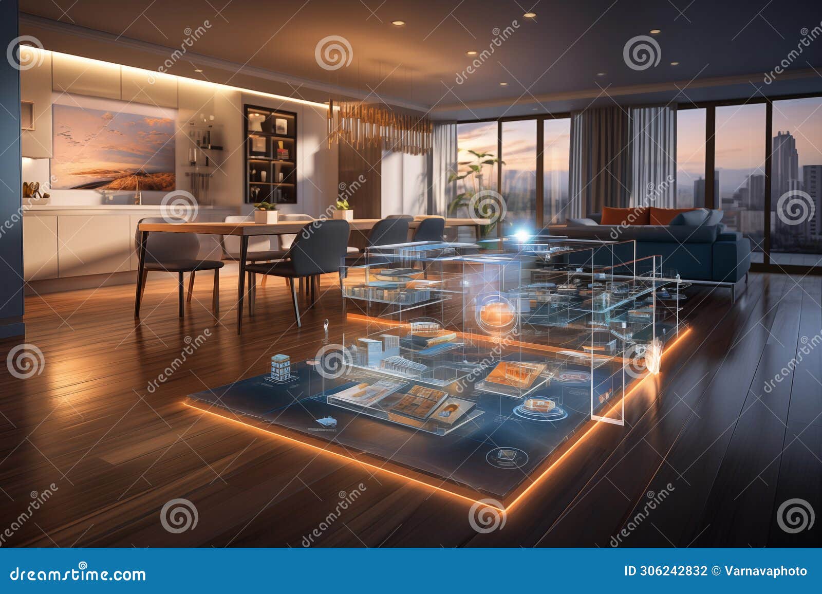 Interactive Virtual Designer of Interior Design Stock Photo - Image of designer, house: 306242832