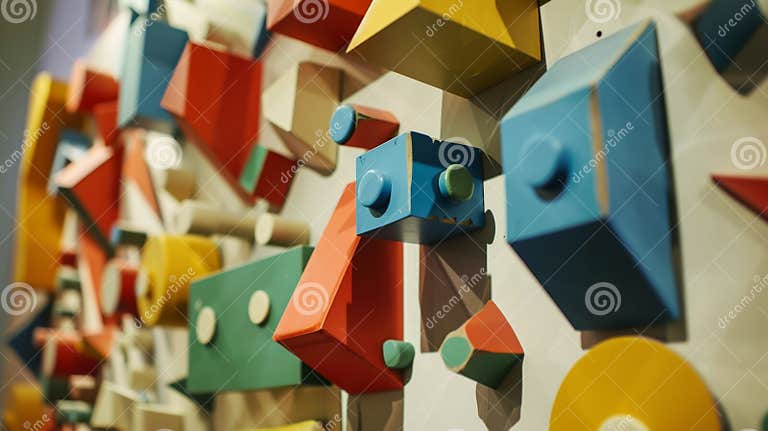 An Interactive Wall Display Challenges Guests To Construct Their Own ...