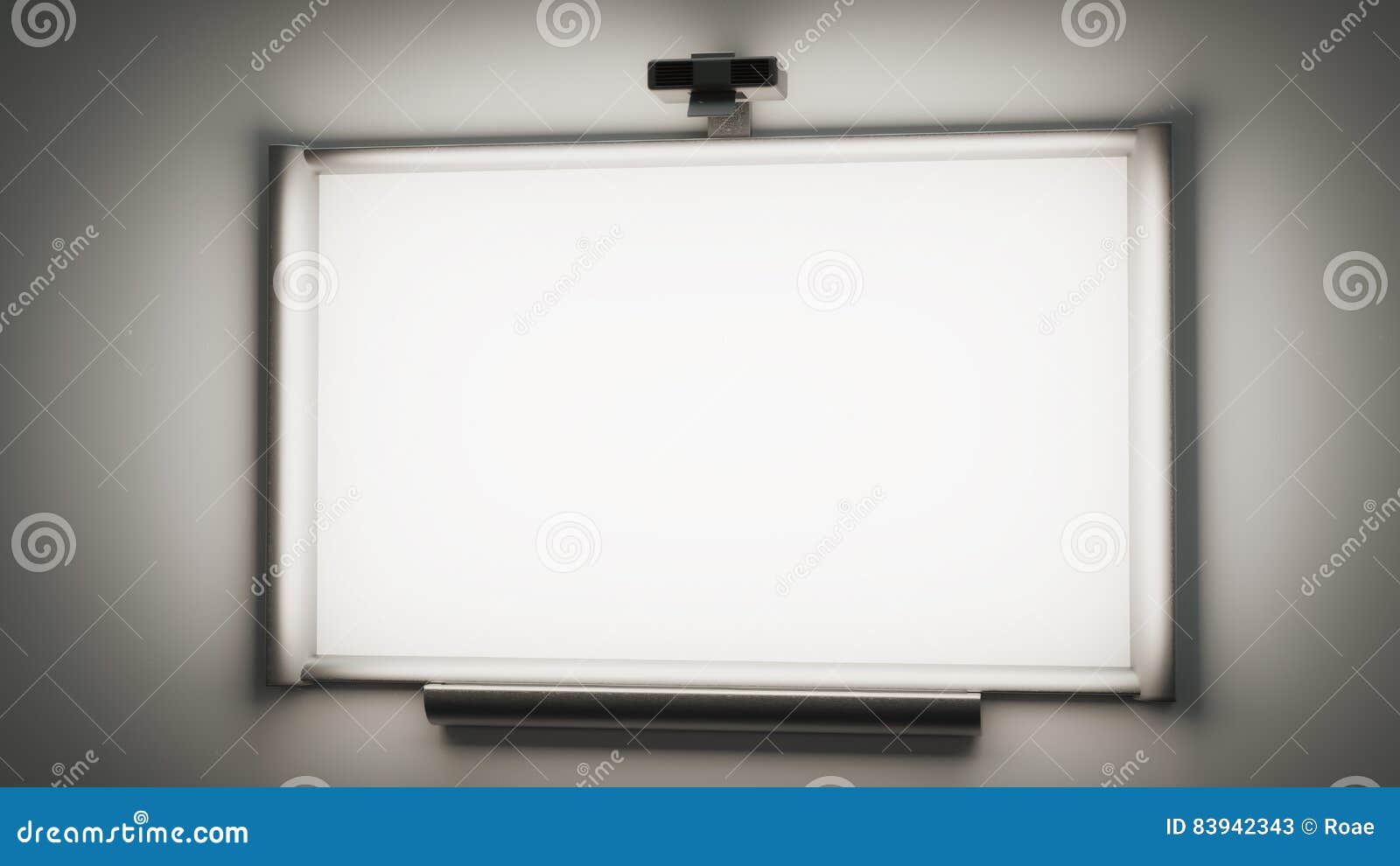 Interactive Whiteboard Isolated Cartoon Vector Illustrations ...