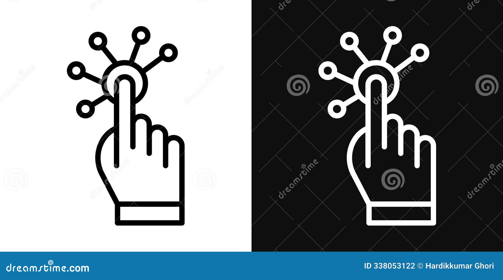 Interactivity Icon Vector Illustration | CartoonDealer.com #338053122