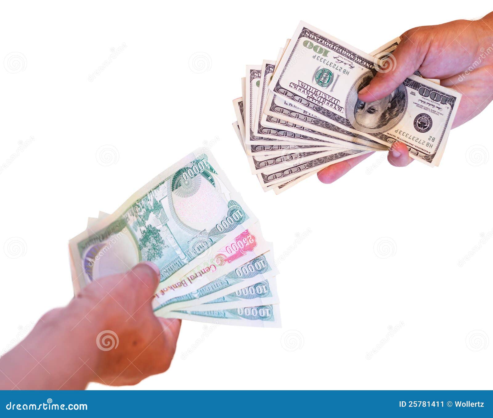 Intercambio De Dinero En Circulación Imagen de archivo - Imagen de ...
