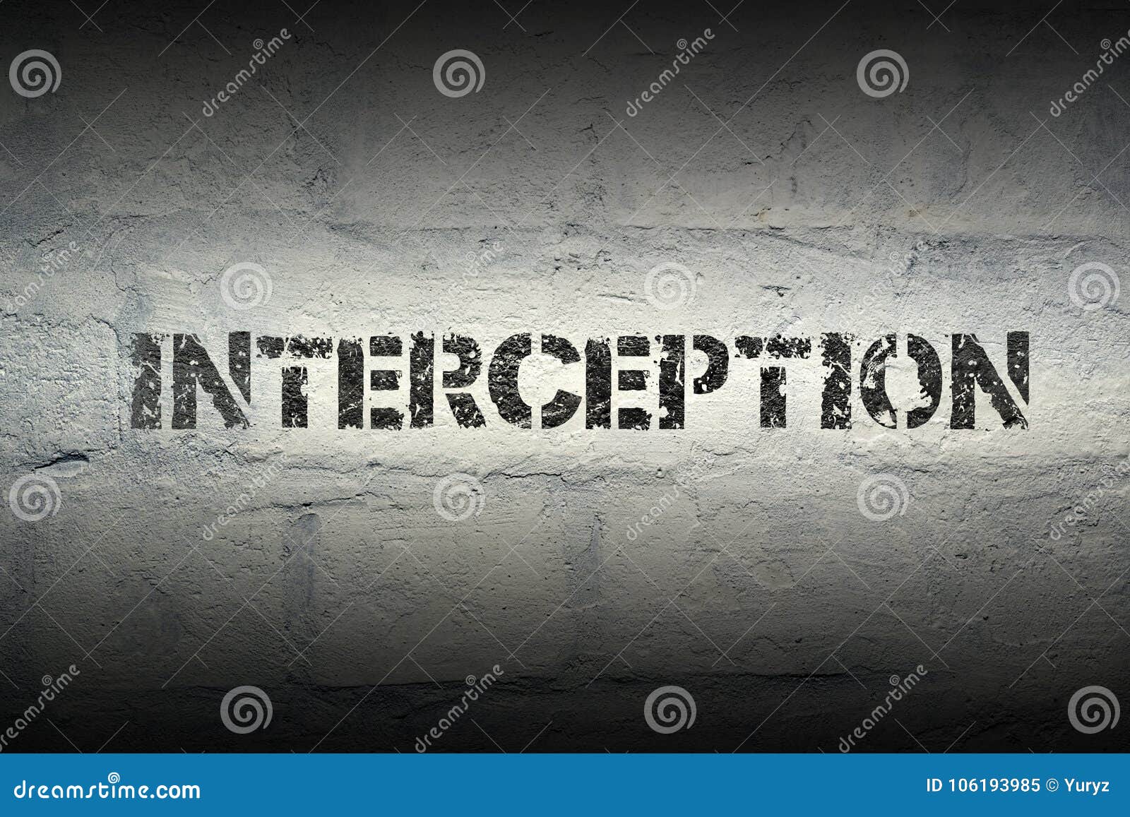 Interception word gr stock image. Image of offend, safety - 106193985
