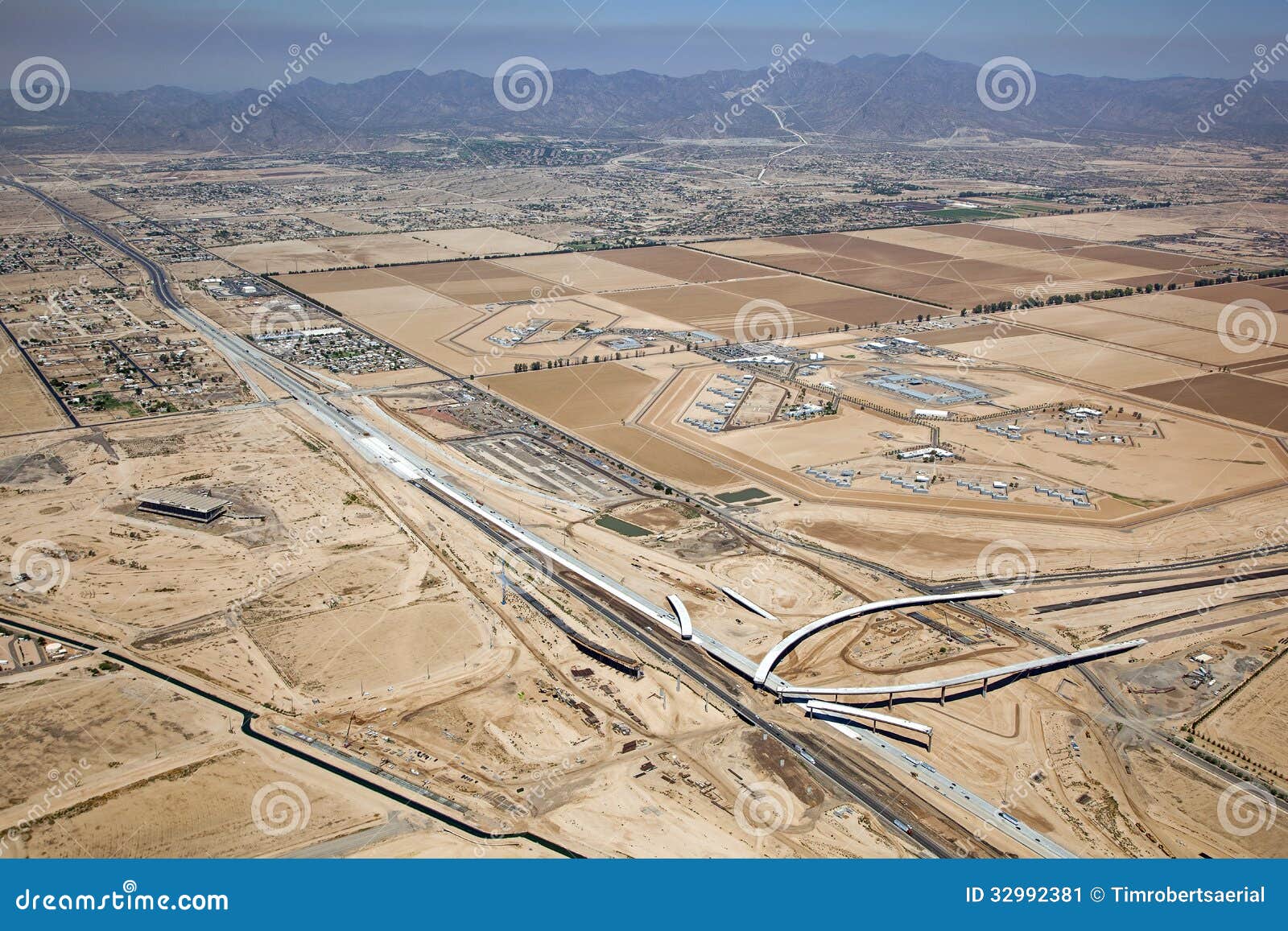 Interchange Construction stock image. Image of former - 32992381