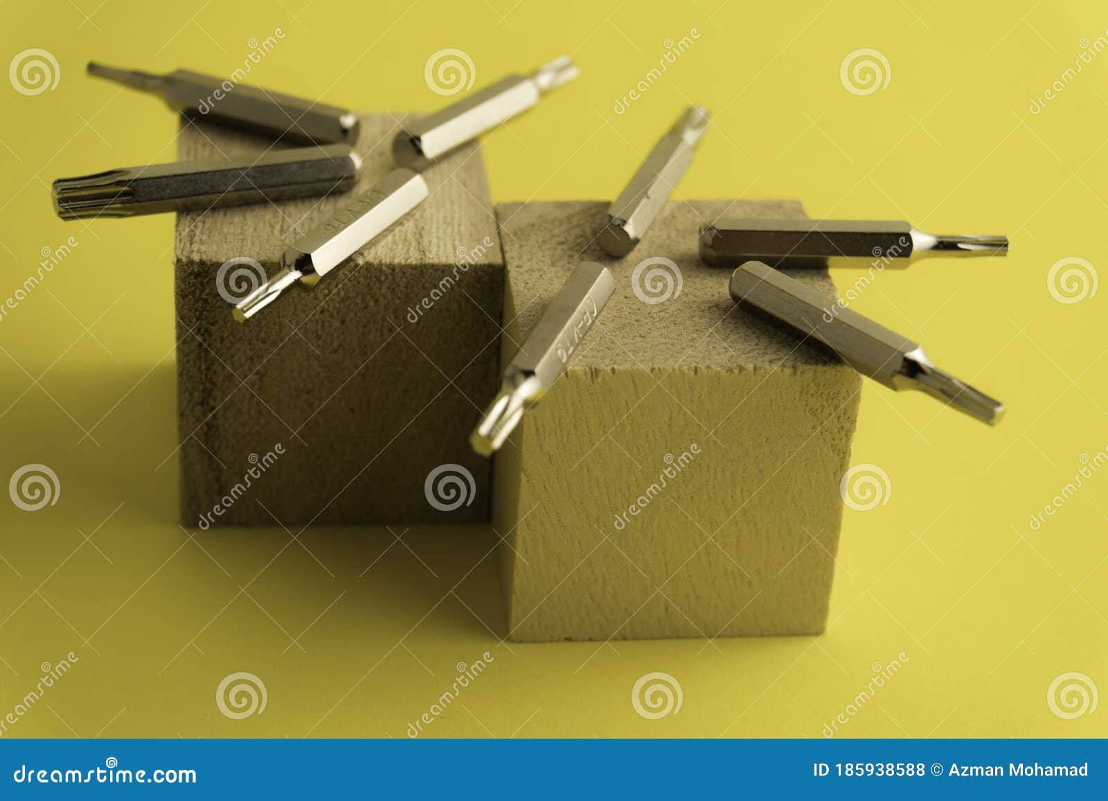 Interchangeable Screwdriver Set with Different Types of Metal Steel ...