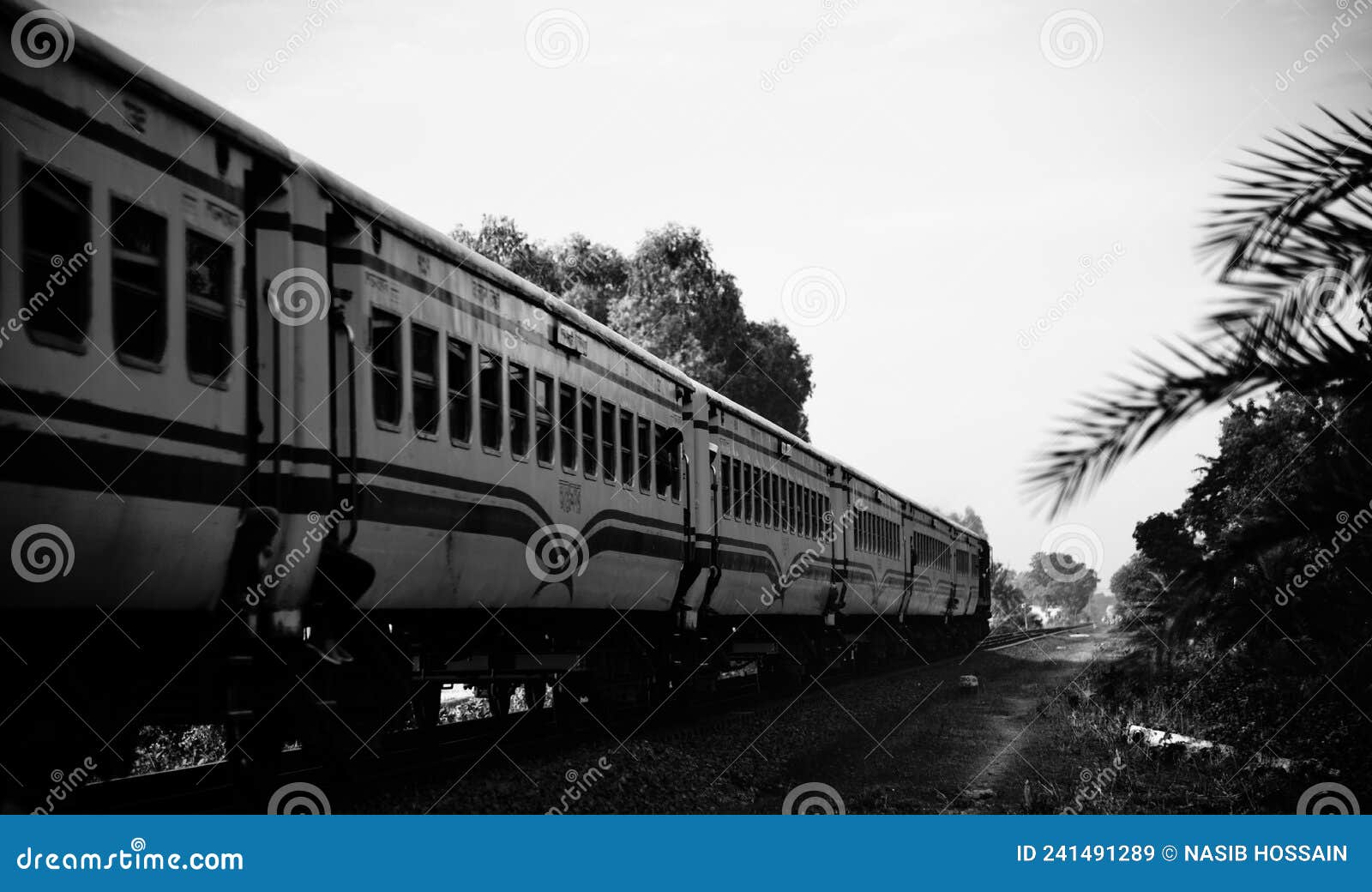 Intercity Express Train Running on a Railway Track Editorial Stock ...