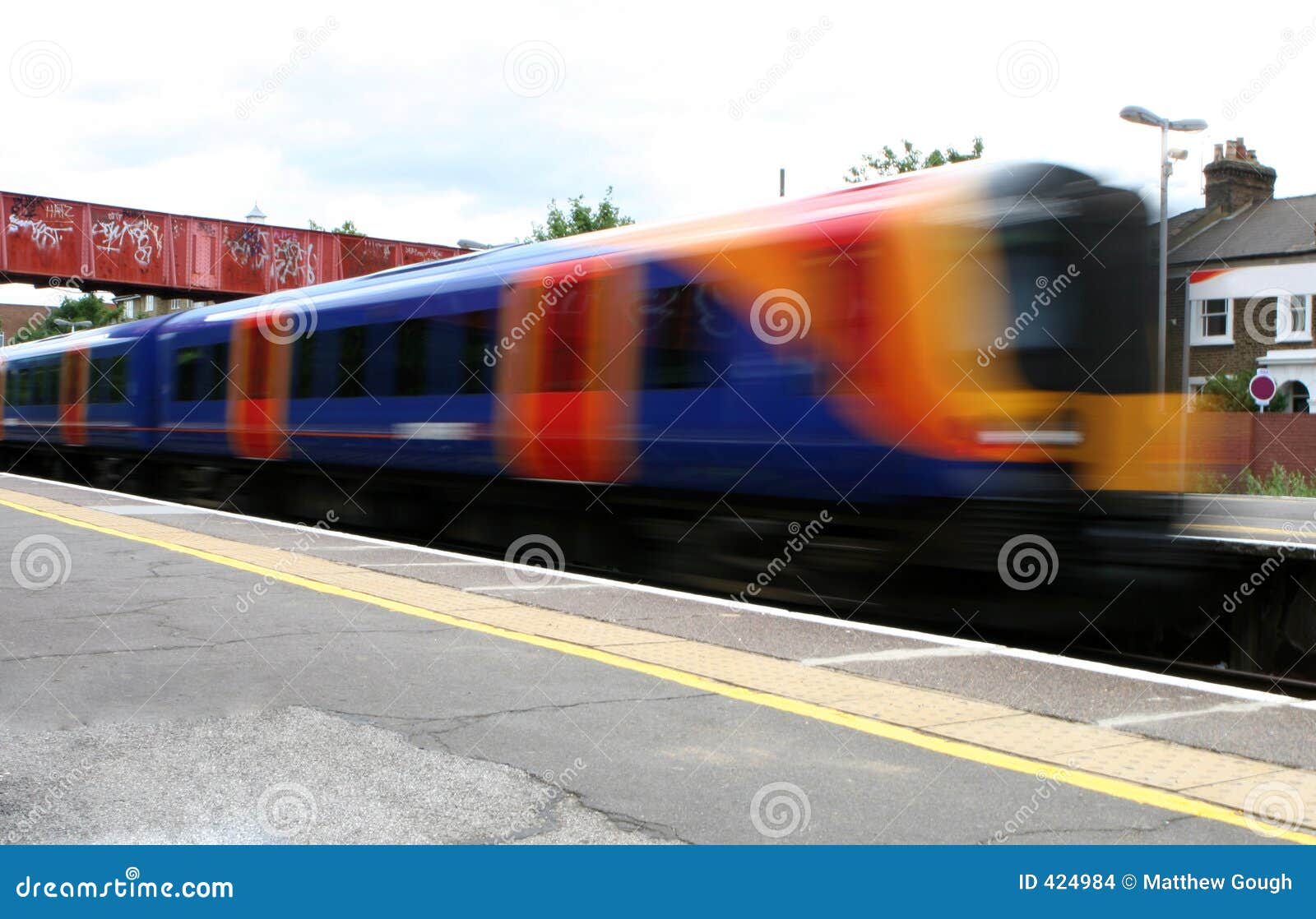Intercity Train stock photo. Image of english, travel, speed - 424984