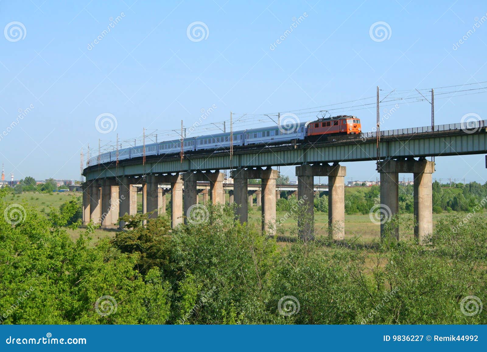 Intercity Train High-speed Train Stop Barrier Gate Caution Danger ...