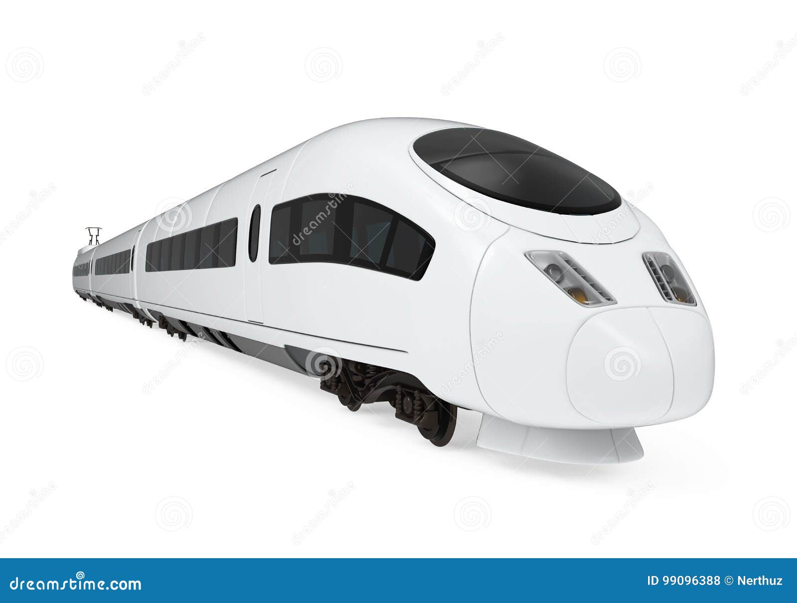 Intercity Train Isolated Stock Photography | CartoonDealer.com #99096584