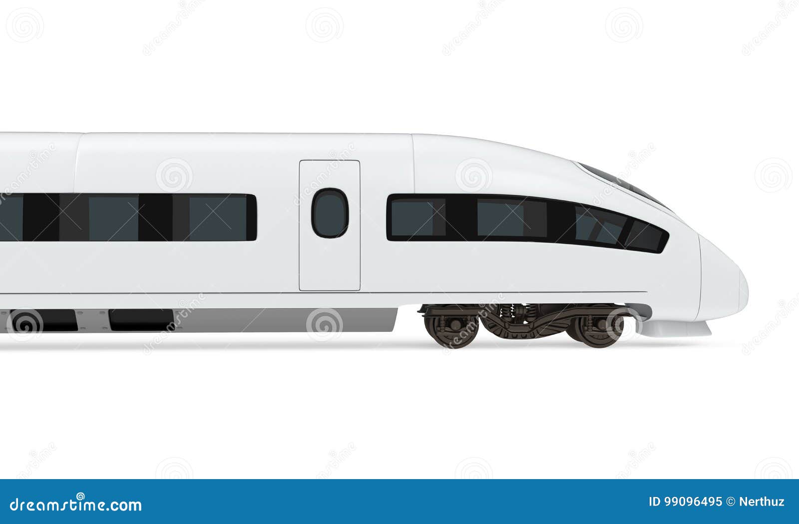 Intercity Train Isolated Stock Photography | CartoonDealer.com #99096584