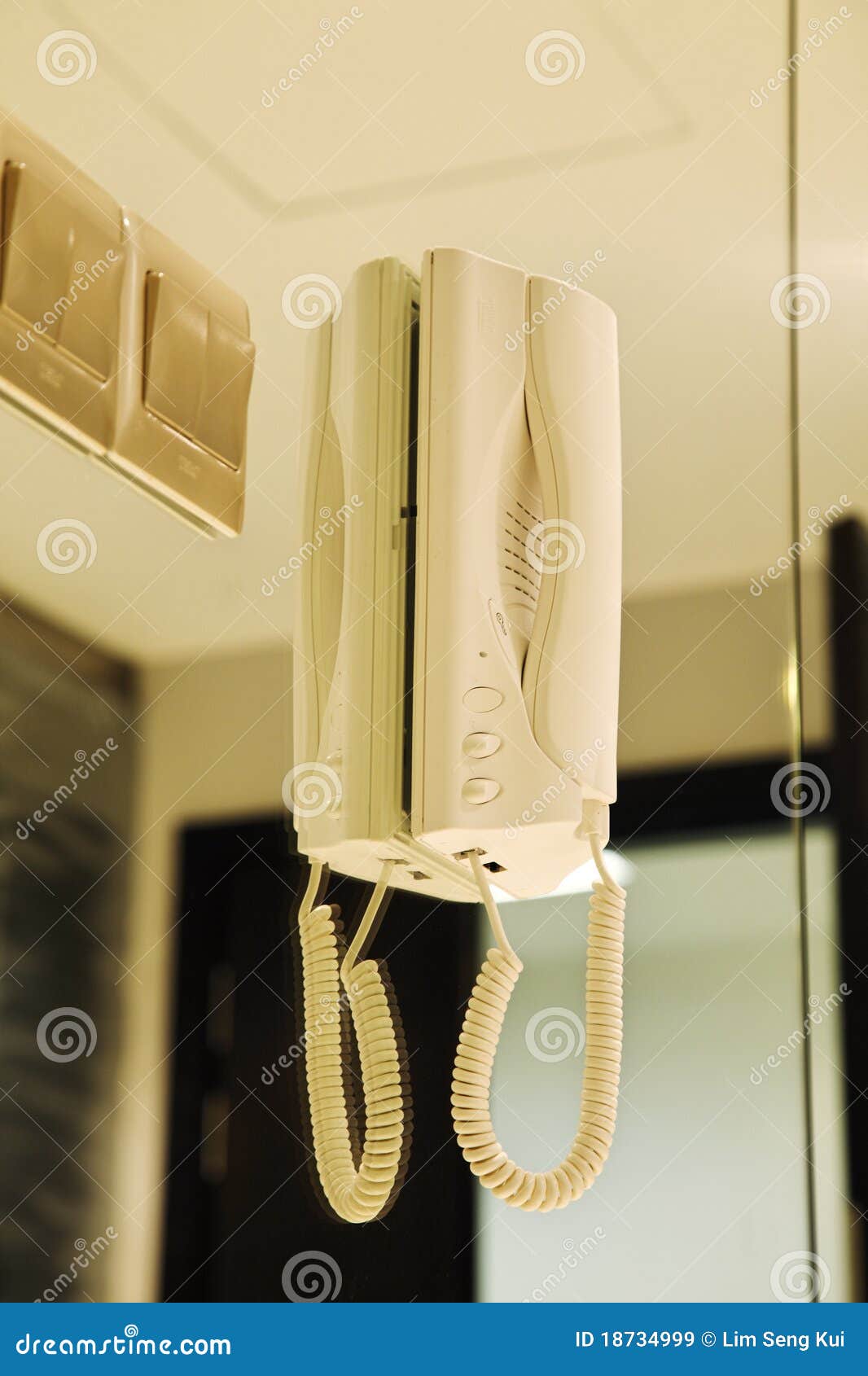 Intercom stock image. Image of home, apartment, life - 18734999