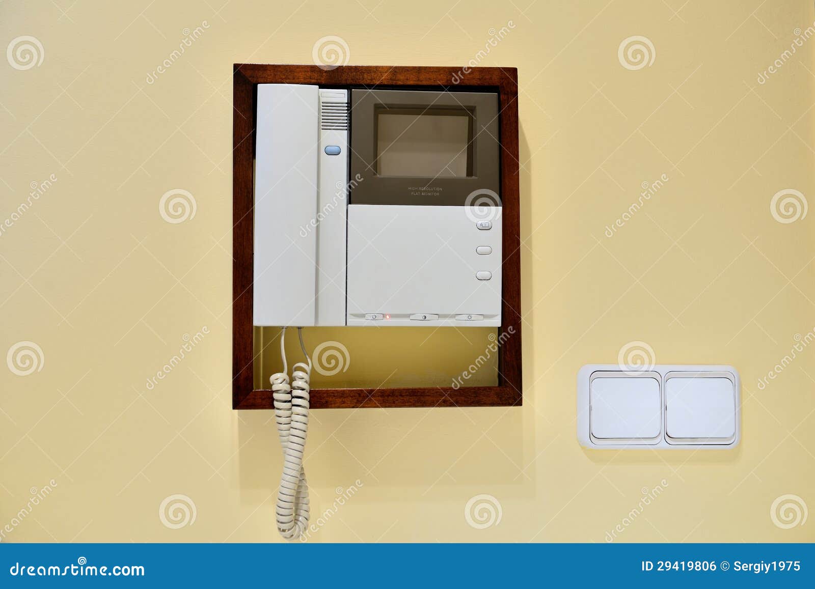 Intercom stock photo. Image of control, connection, speaker - 29419806