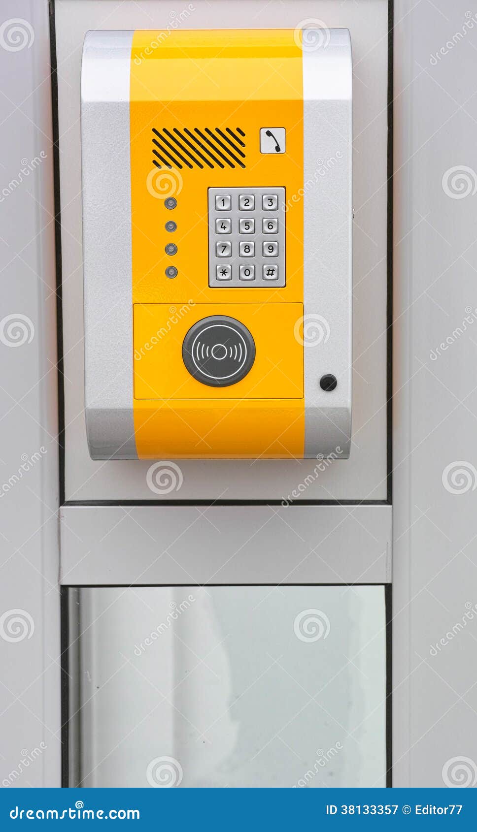 Intercom stock image. Image of safety, home, buttons - 38133357