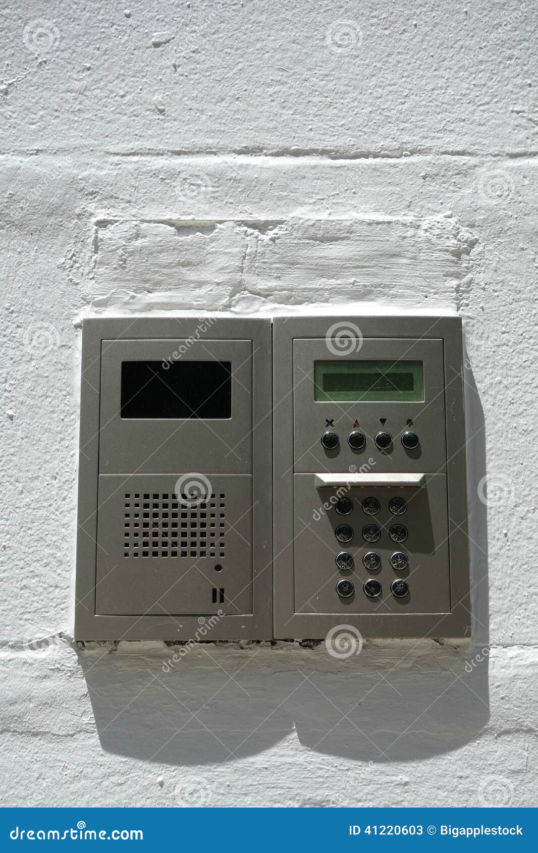 Intercom stock image. Image of telecommunication, safety - 41220603