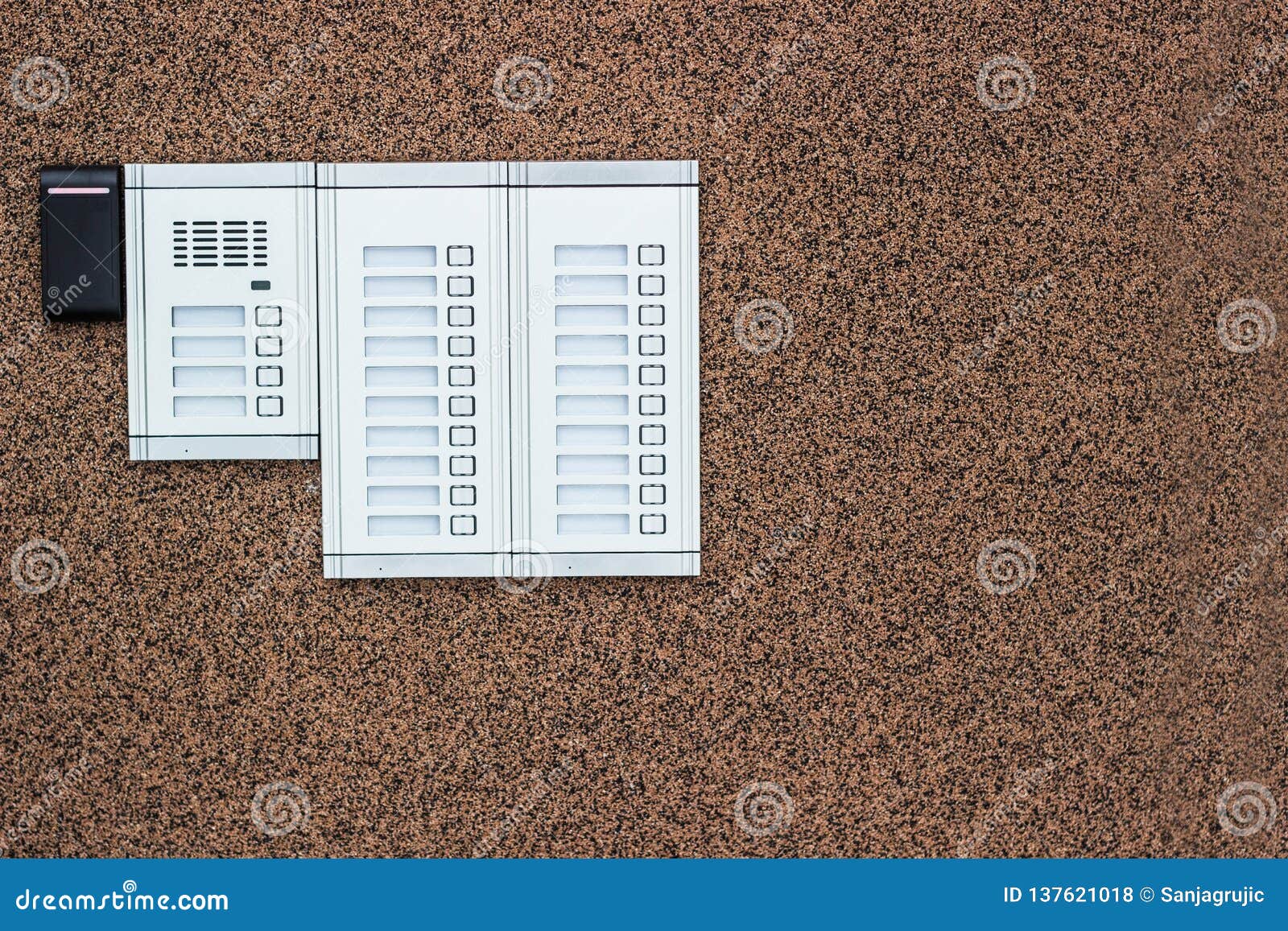 Intercom Building and Security Keypad Stock Photo - Image of button ...