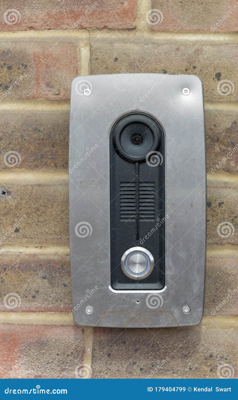 Intercom stock image. Image of outside, button, pattern - 179404799