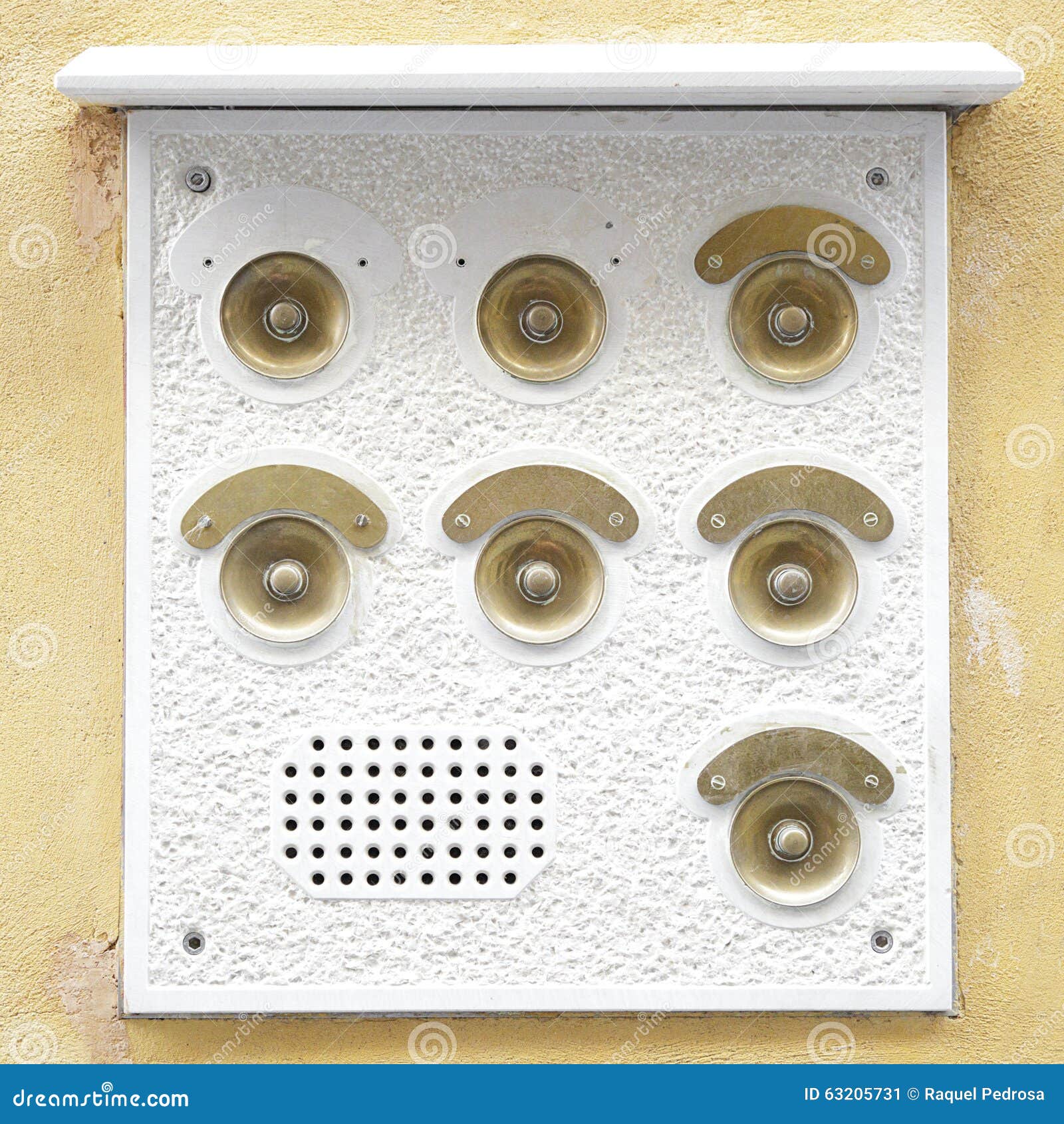 Intercom Doorbell Panel Royalty-Free Stock Photography | CartoonDealer ...