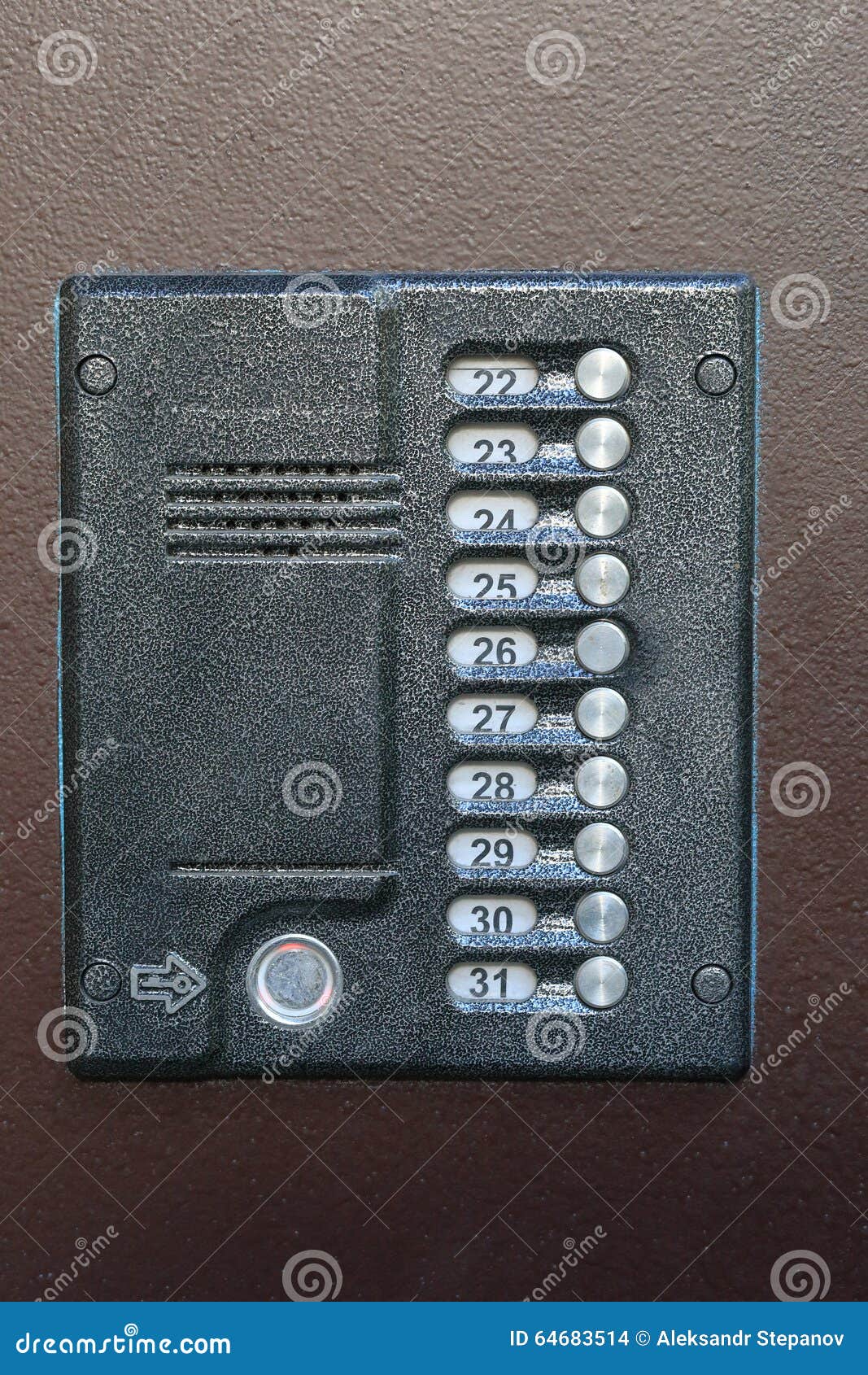 Doorphone Royalty-Free Stock Photography | CartoonDealer.com #17573897