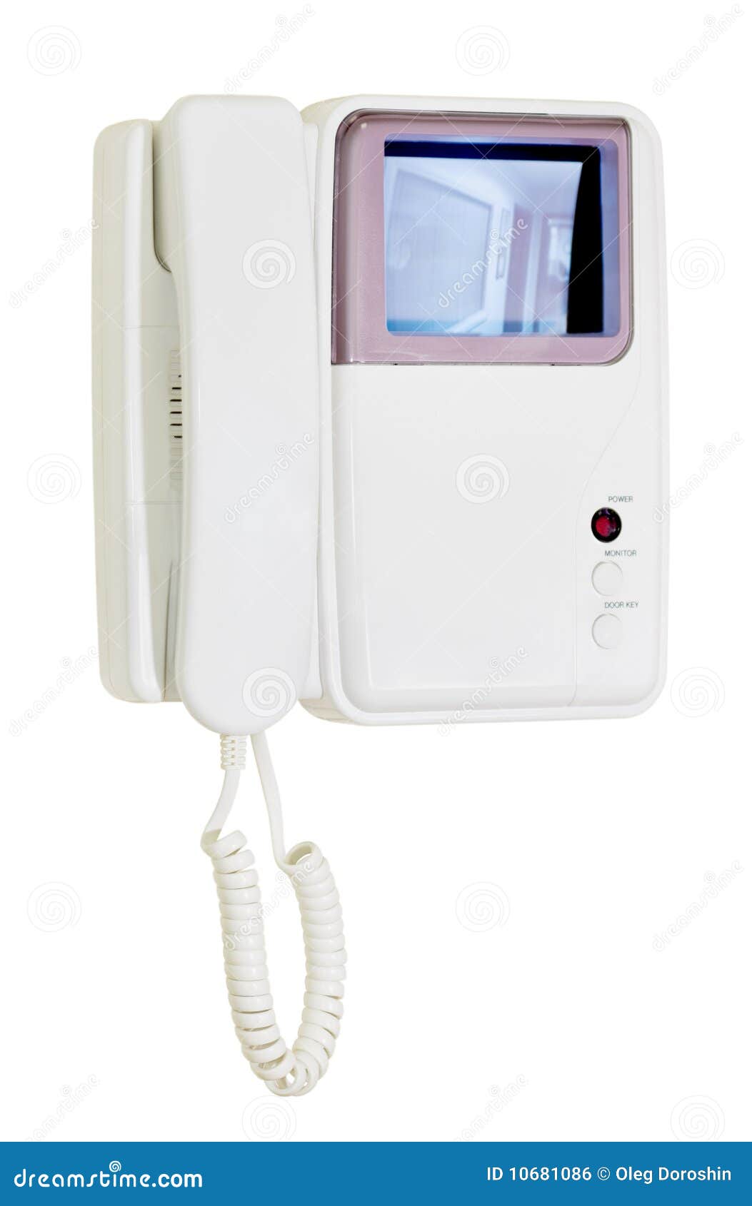 Intercom enabled stock photo. Image of button, object - 10681086